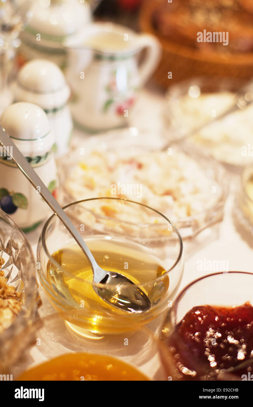 Table Laid Breakfast High Resolution Stock Photography and Images - Alamy