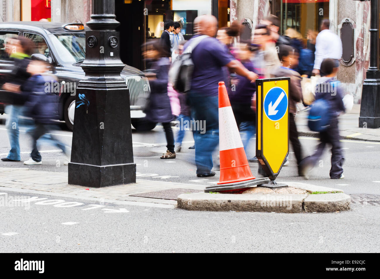 pedestrian crossing in London Stock Photo - Alamy