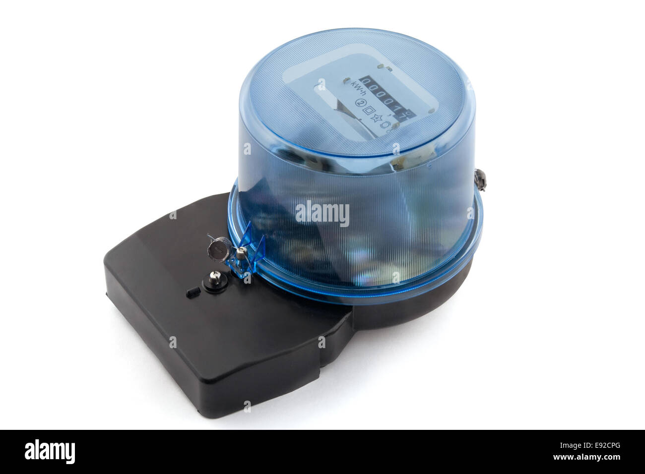 Electricity electric meter meter Cut Out Stock Images & Pictures - Alamy