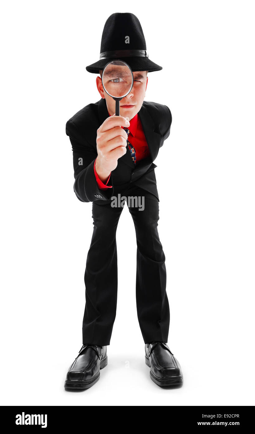 Funny detective hi-res stock photography and images - Alamy