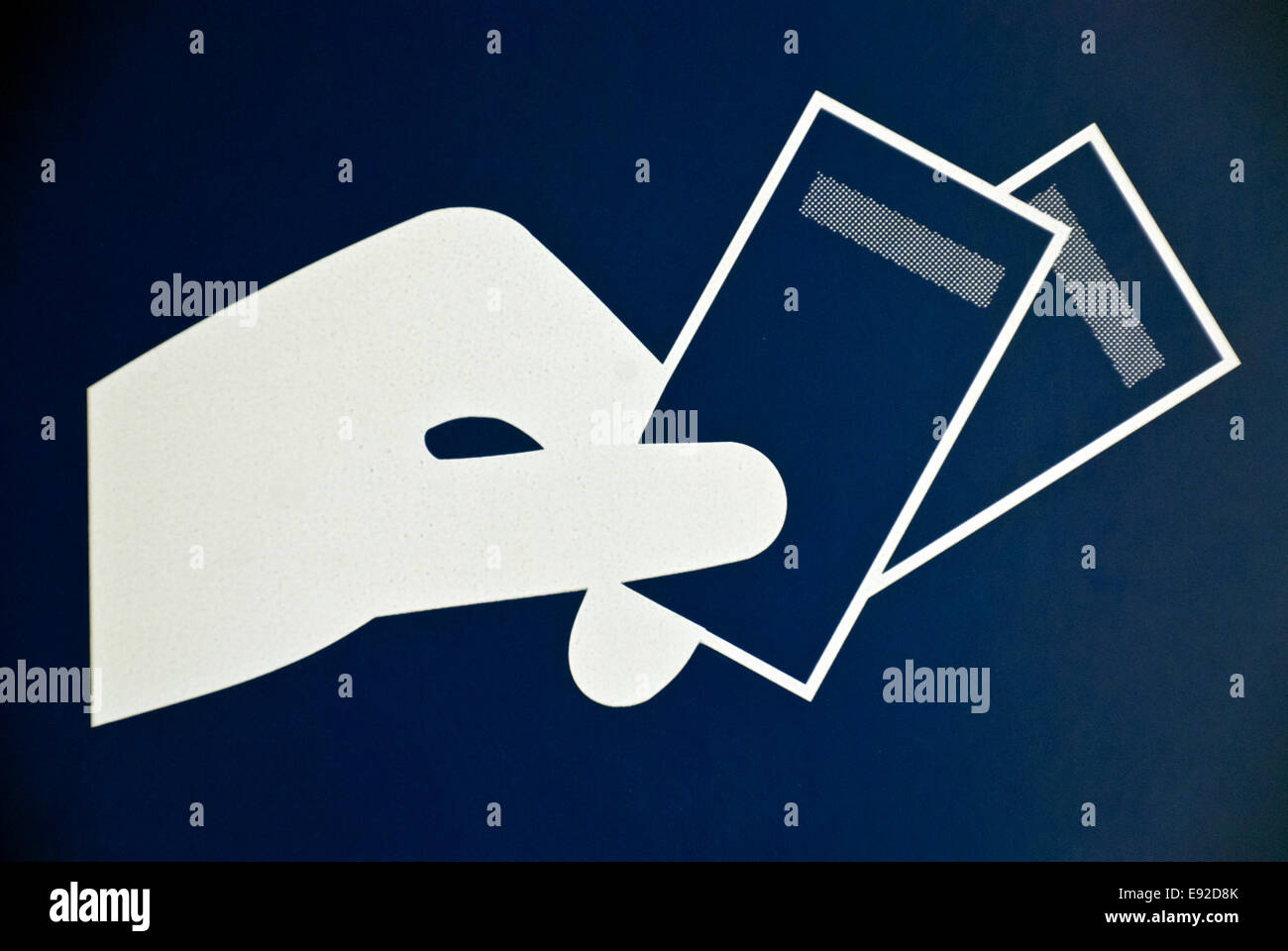 Ticket symbol hi-res stock photography and images - Alamy