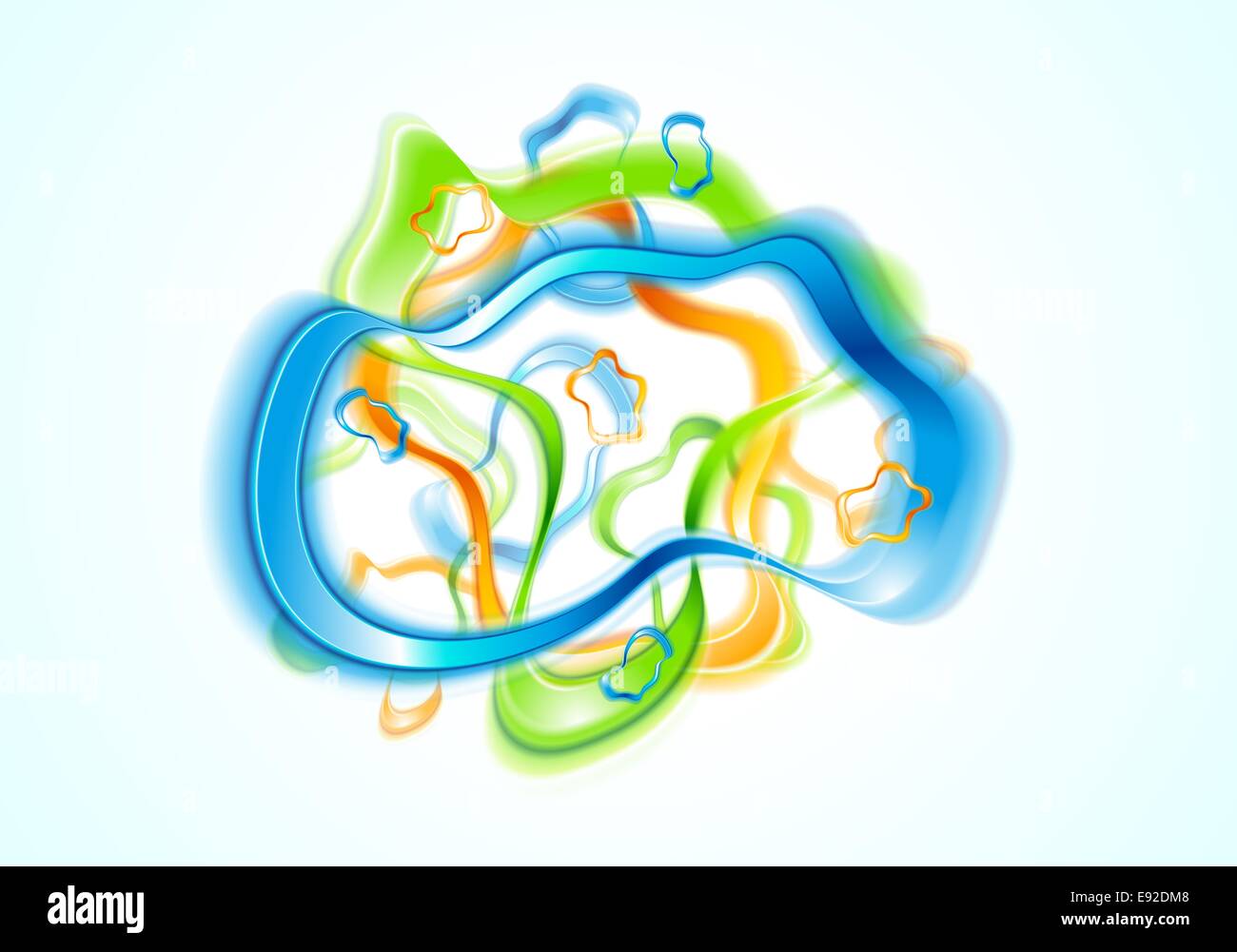 Abstract colorful shapes. illustration eps 10 Stock Photo - Alamy