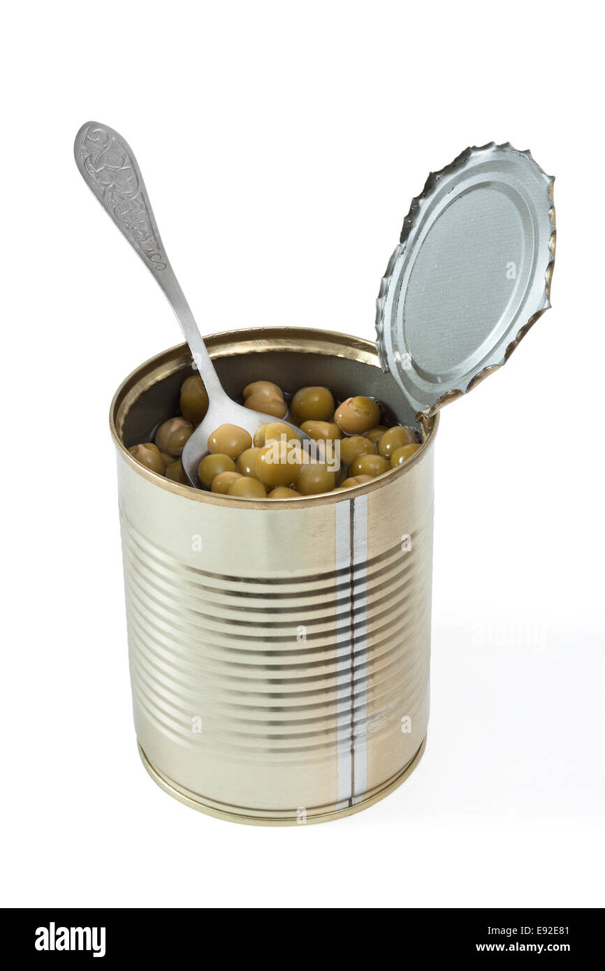 Tinned peas hi-res stock photography and images - Alamy