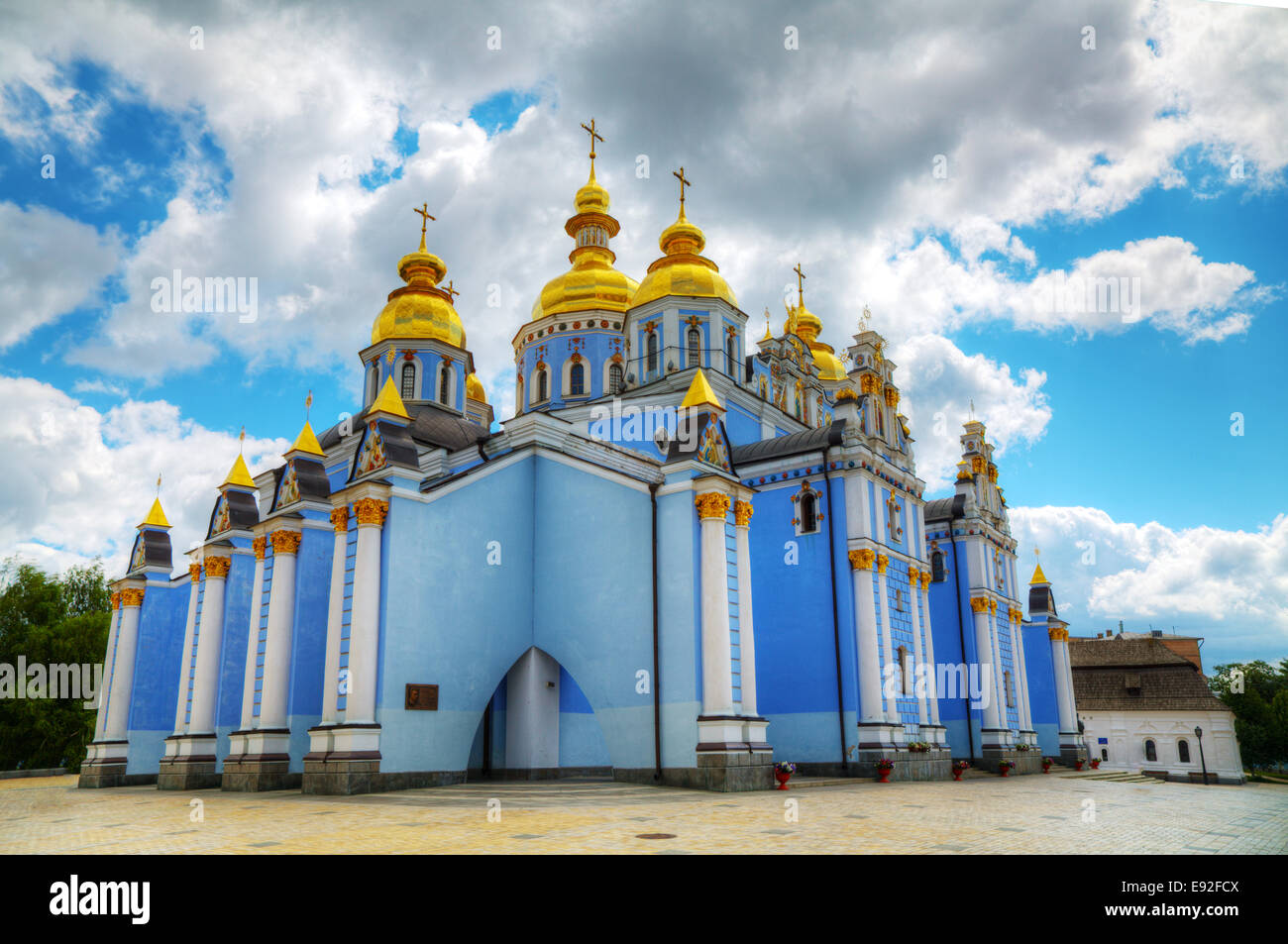 St. Michael monastery in Kiev, Ukraine Stock Photo - Alamy