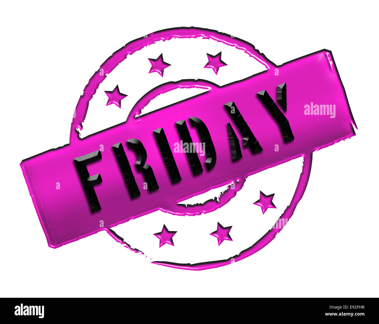 Friday start Cut Out Stock Images & Pictures - Alamy