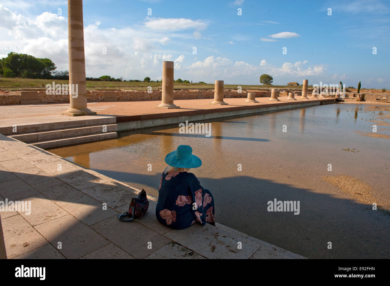 Spain Catalonia. Empuries ( Catalan ) Ampurias ( in Spanish ) Greek and ...