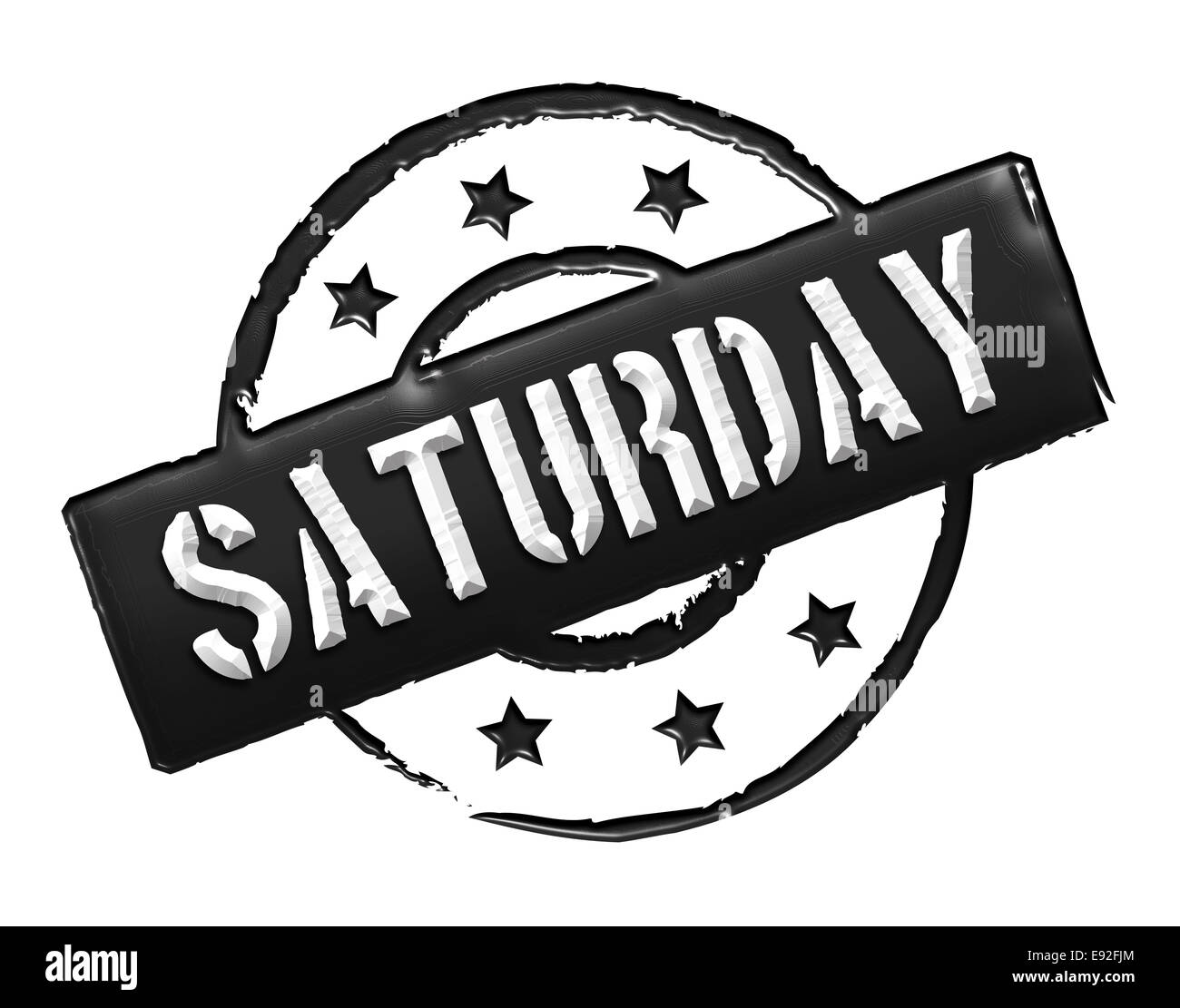 Saturday sunday Black and White Stock Photos & Images - Alamy