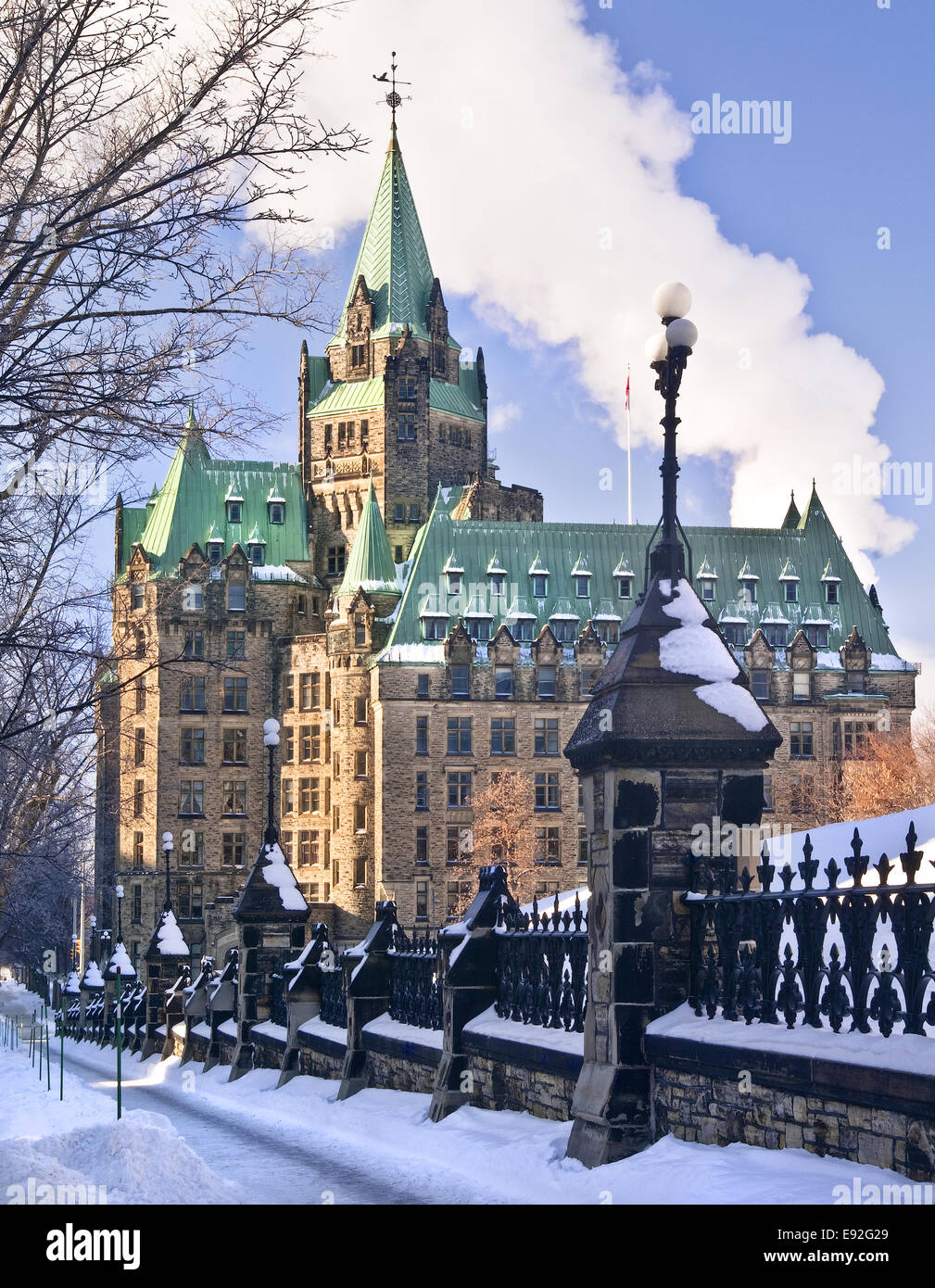 Confederation building tower hi-res stock photography and images - Alamy