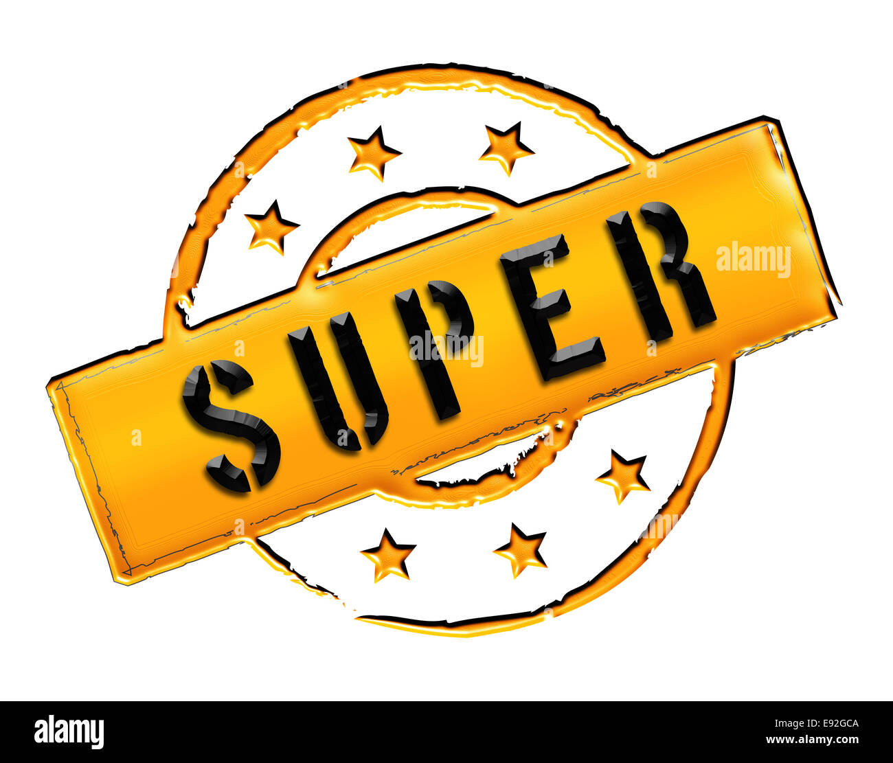 Stamp - SUPER Stock Photo - Alamy