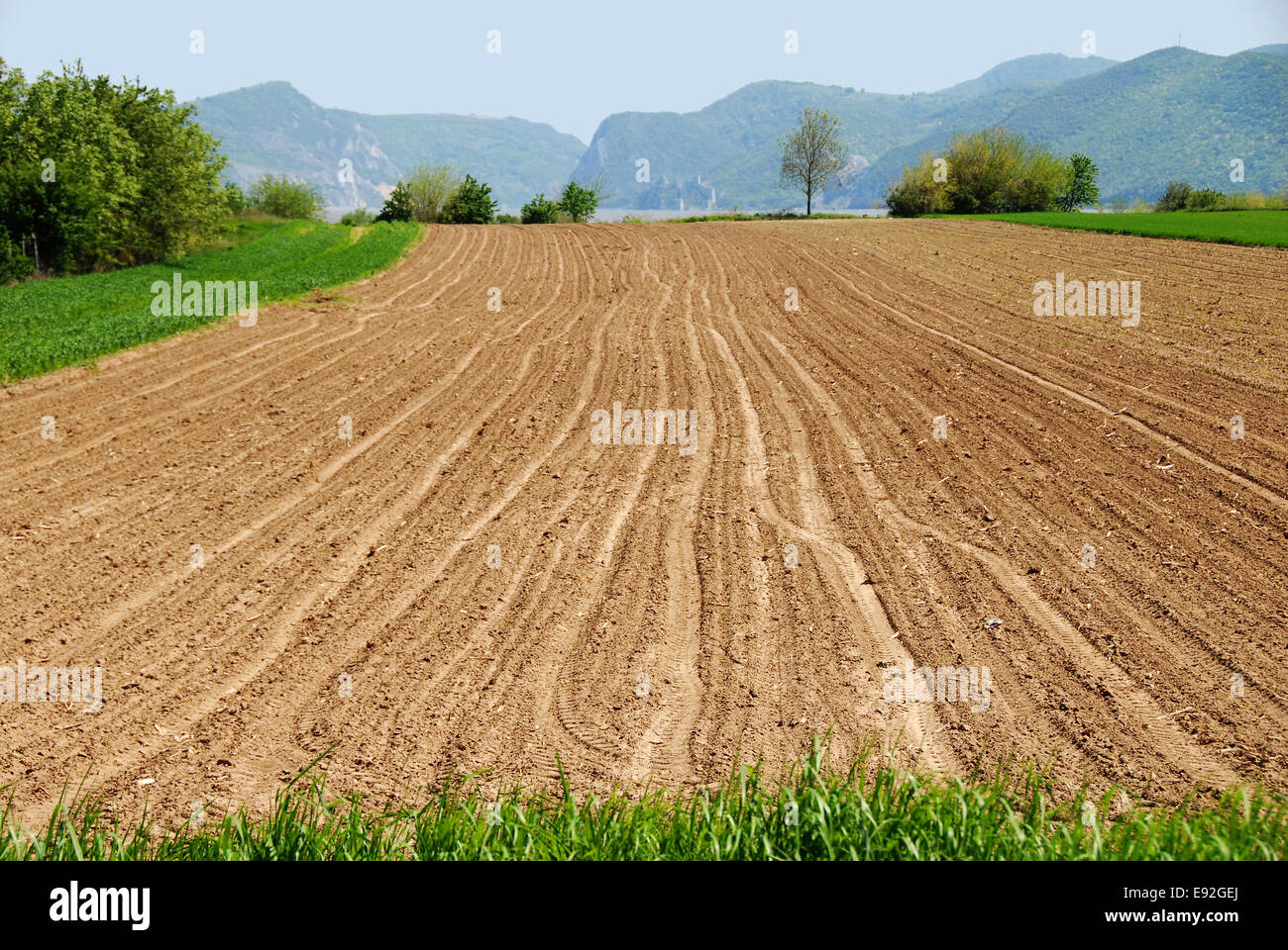 Ploughed field ready seed hi-res stock photography and images - Alamy