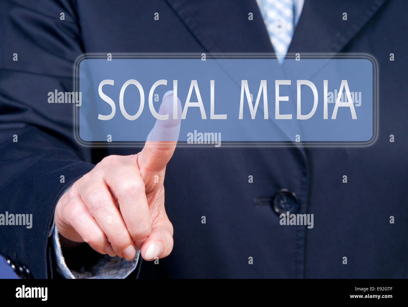 Social Media Screen Stock Photo - Alamy