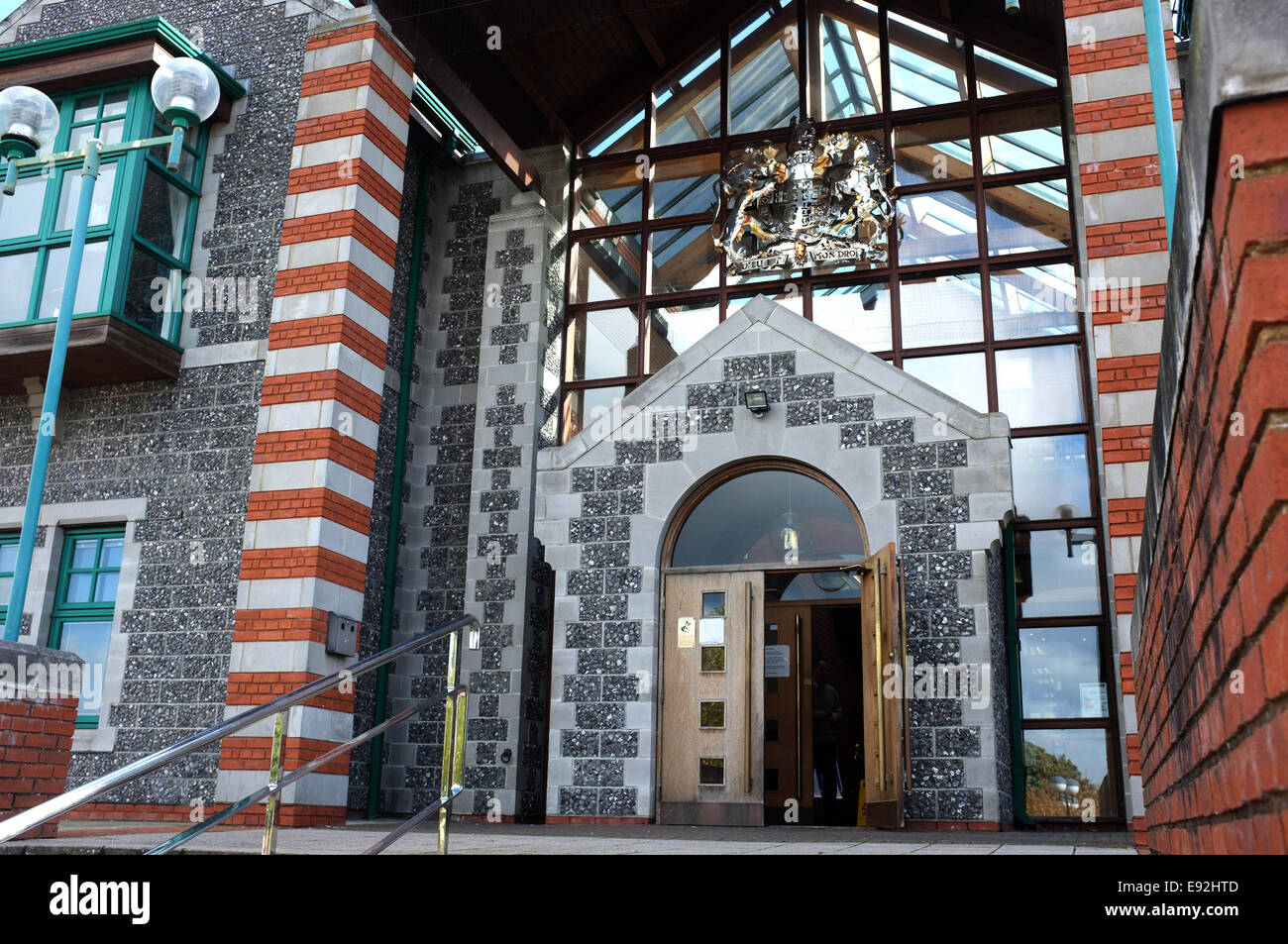 canterbury crown law courts in the city of canterbury county of kent uk ...