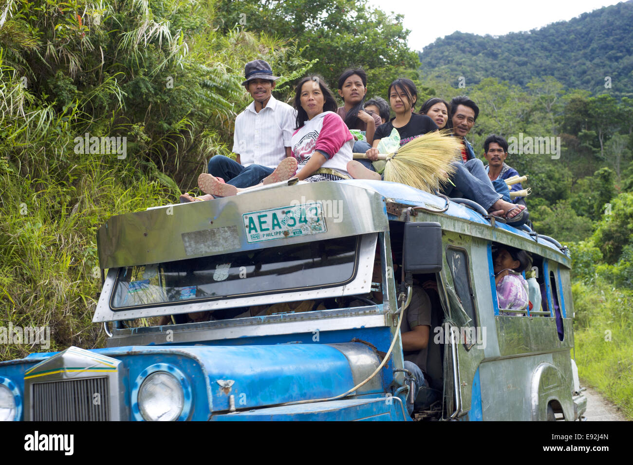 Passenger jeepney hi-res stock photography and images - Alamy