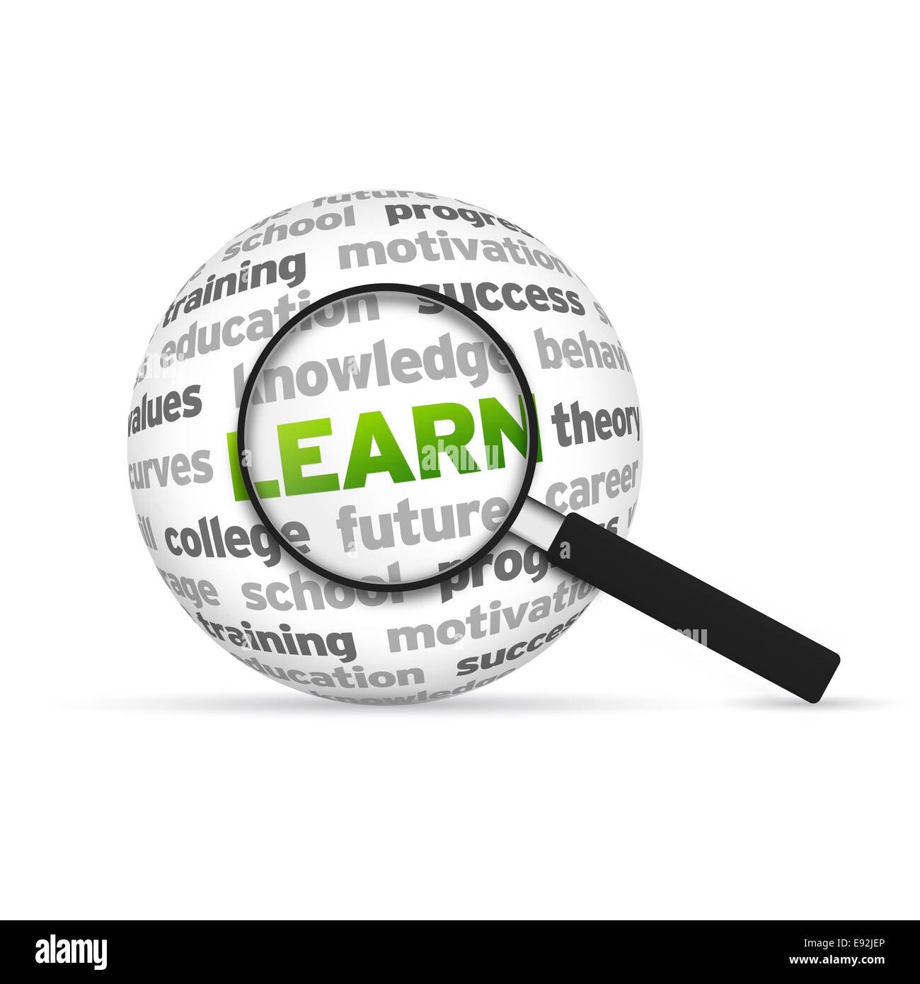 Learn lessons Cut Out Stock Images & Pictures - Alamy