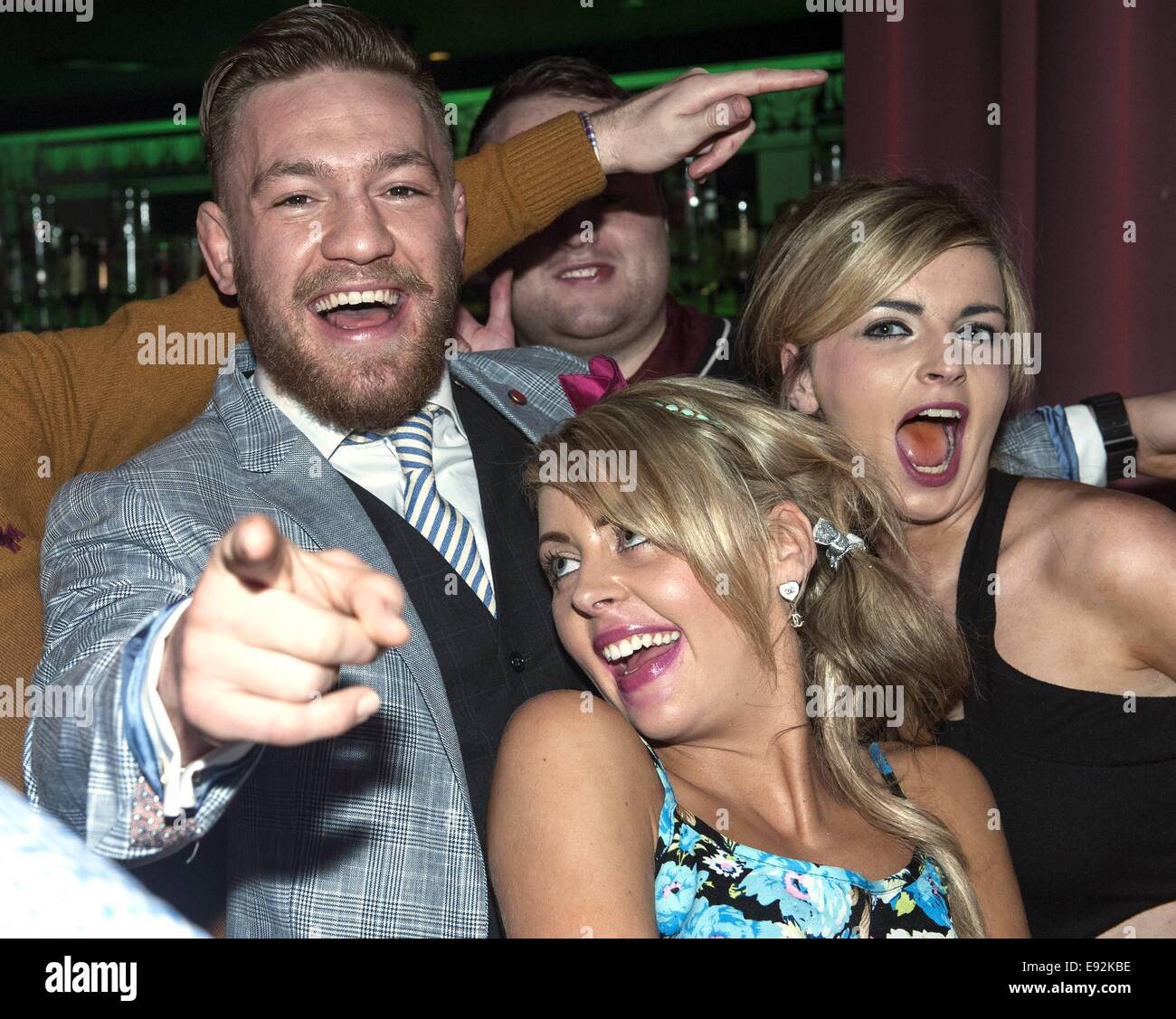 UFC superstar Conor McGregor takes time out from training and ...