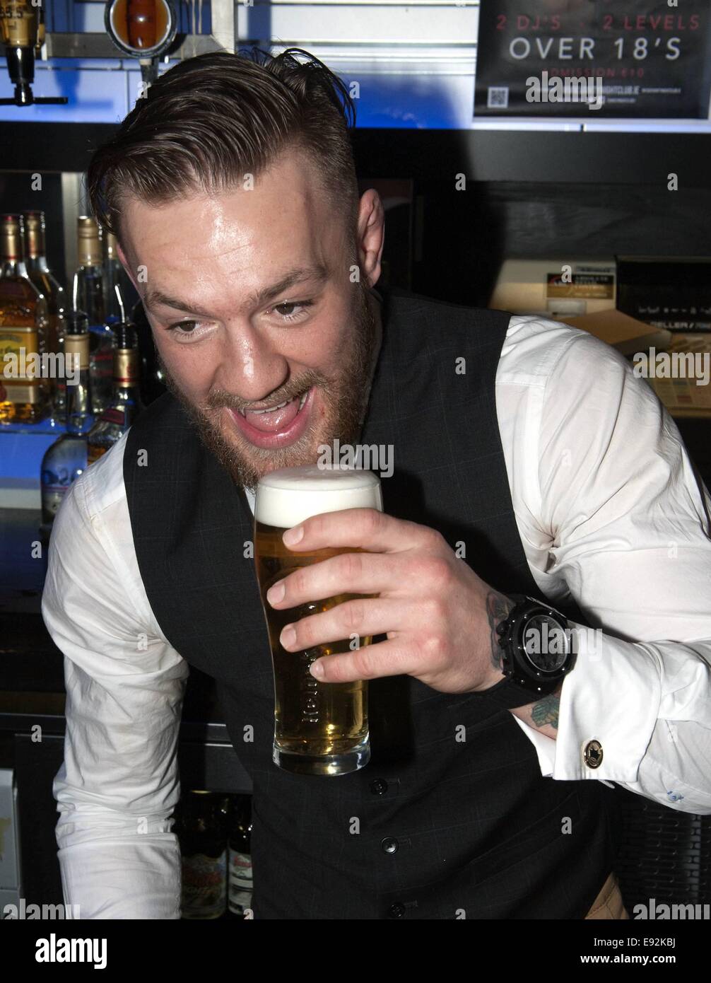UFC superstar Conor McGregor takes time out from training and ...