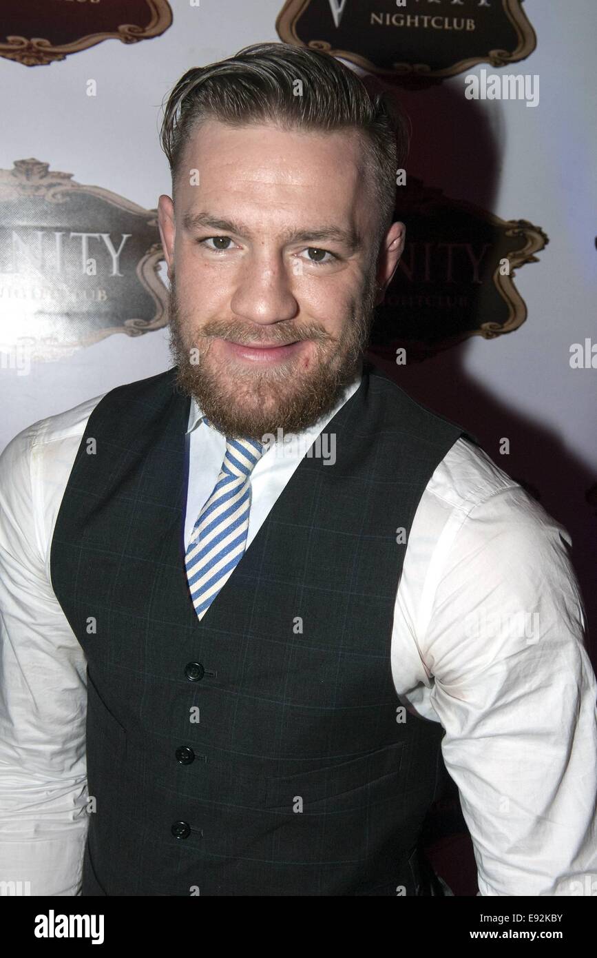 UFC superstar Conor McGregor takes time out from training and ...