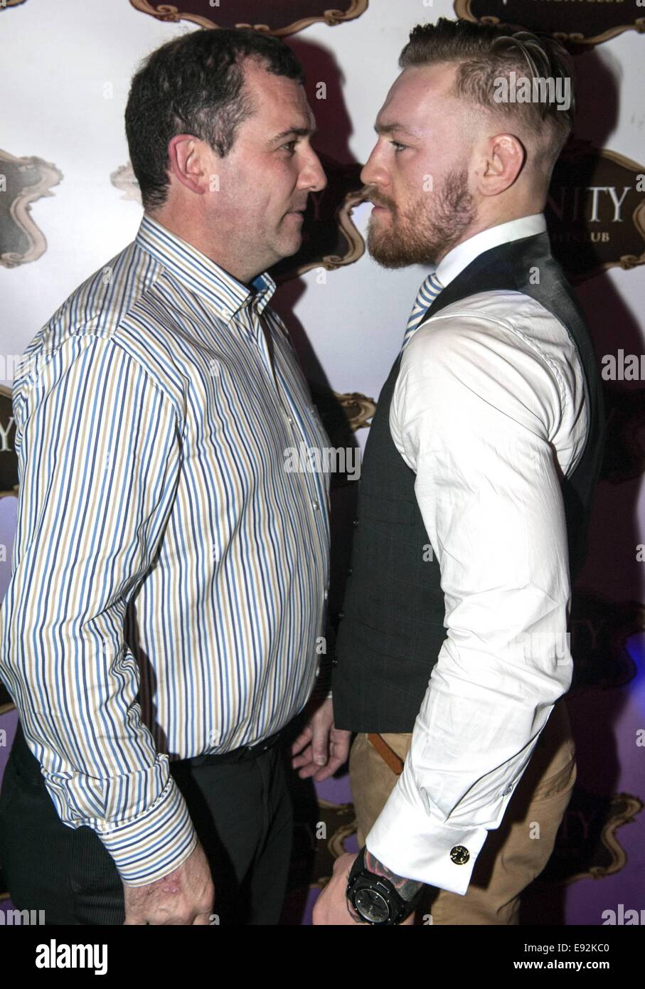 UFC superstar Conor McGregor takes time out from training and ...