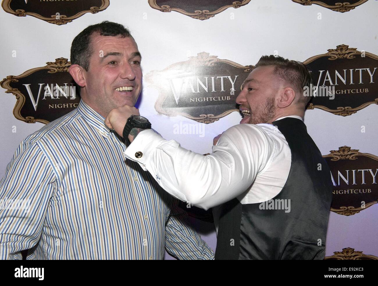 UFC superstar Conor McGregor takes time out from training and ...