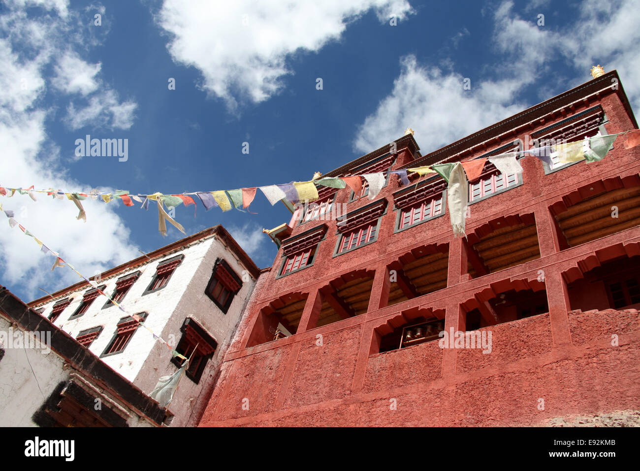 Matho Monastery in Ladakh Stock Photo - Alamy