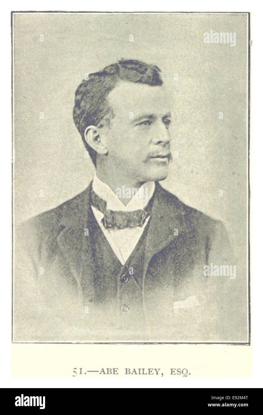 Abe Bailey’s vintage publication features an illustration and sketch ...