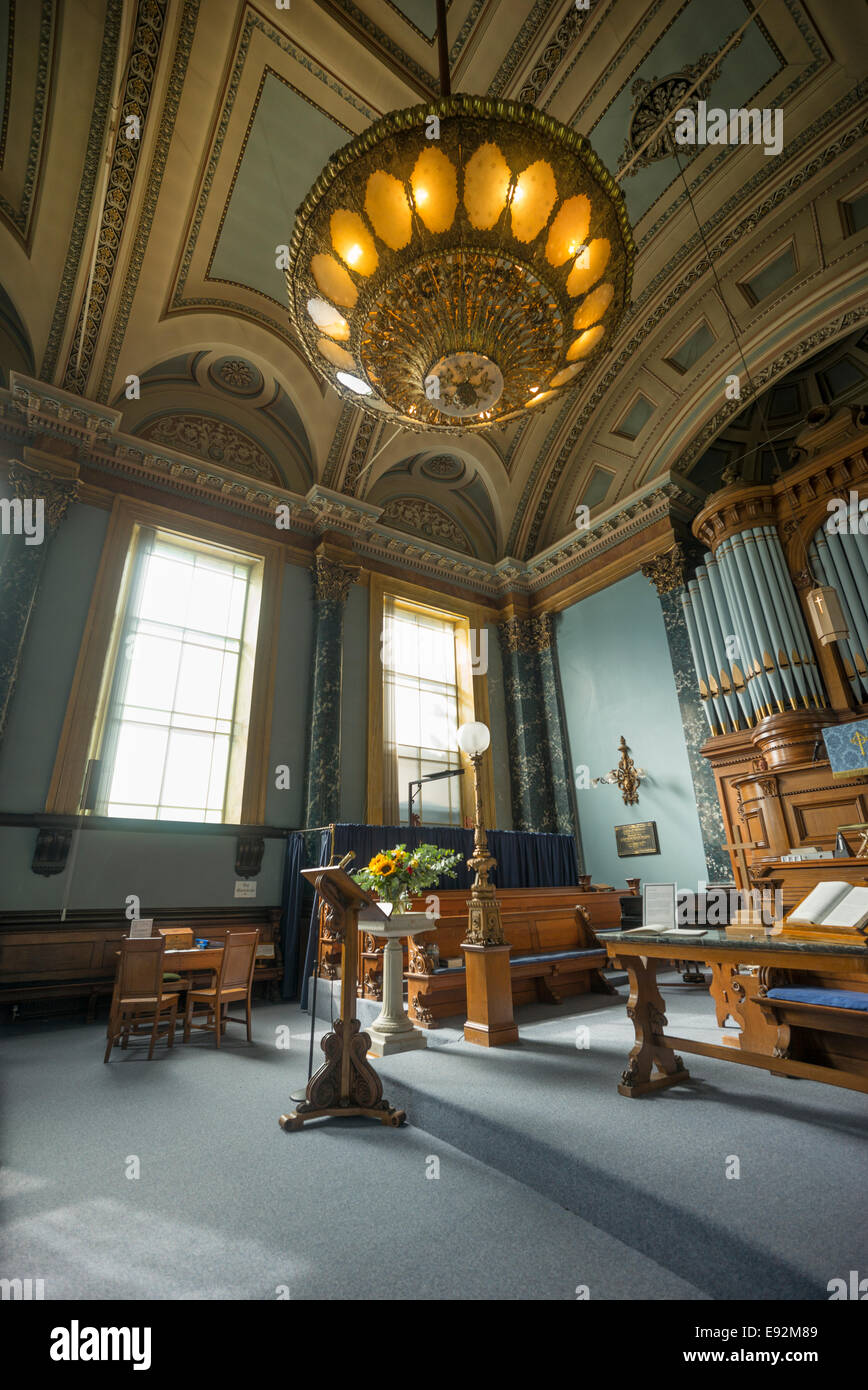 United Reformed Church Saltaire, Bradford, Yorkshire, UK Stock Photo ...