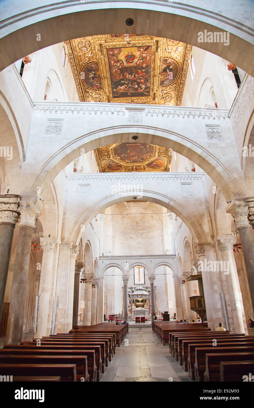 Tourism old city cityscape bari gotic architecture hi-res stock ...