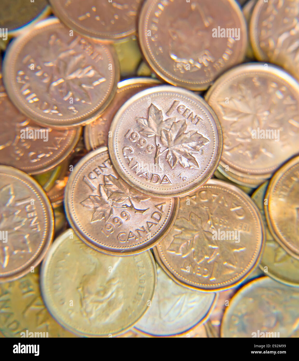 Canadian nickel, coin hi-res stock photography and images - Alamy