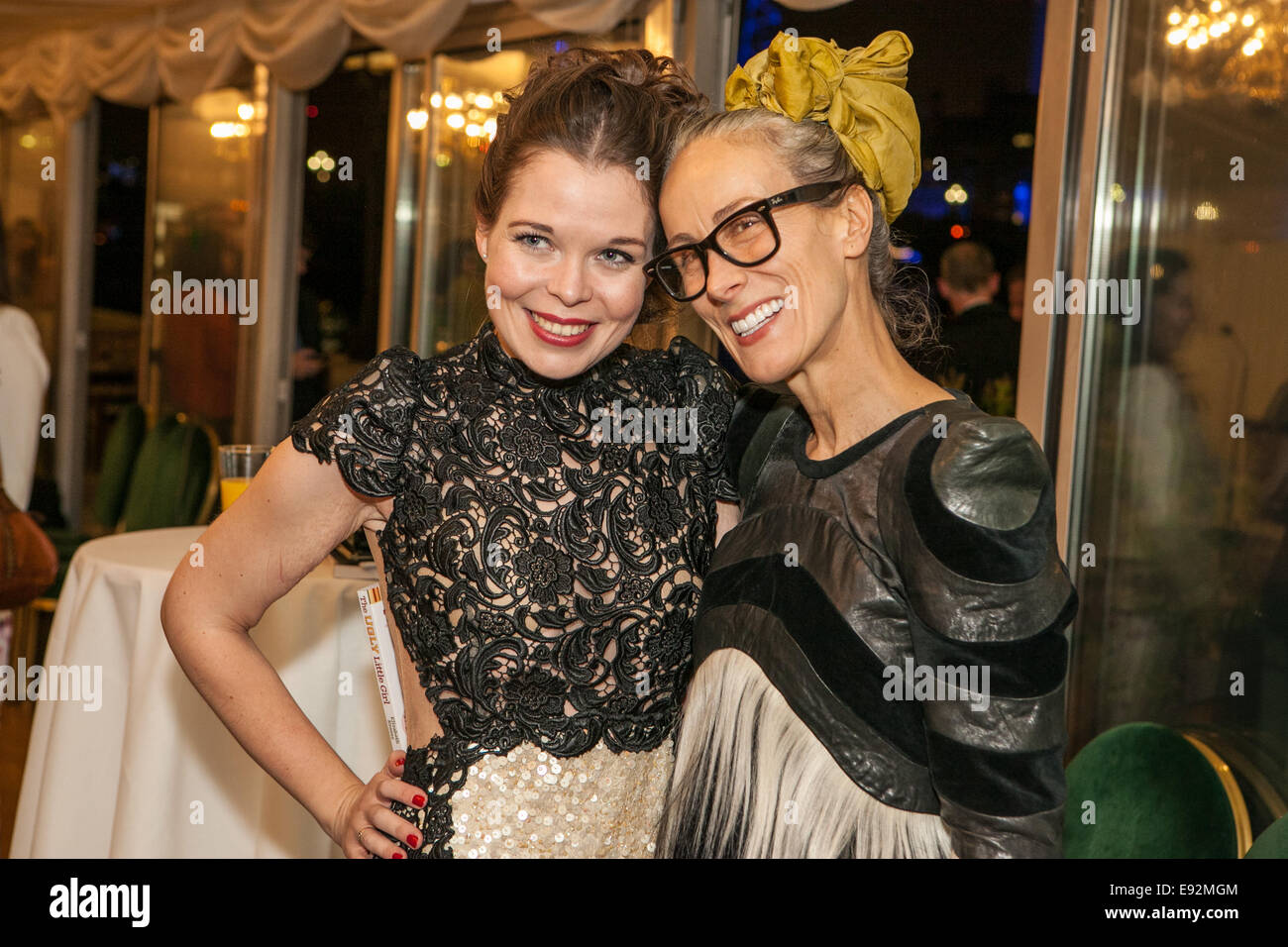 Westminster, London, UK. 16th October, 2014. JULIETTE BURTON and CARYN ...