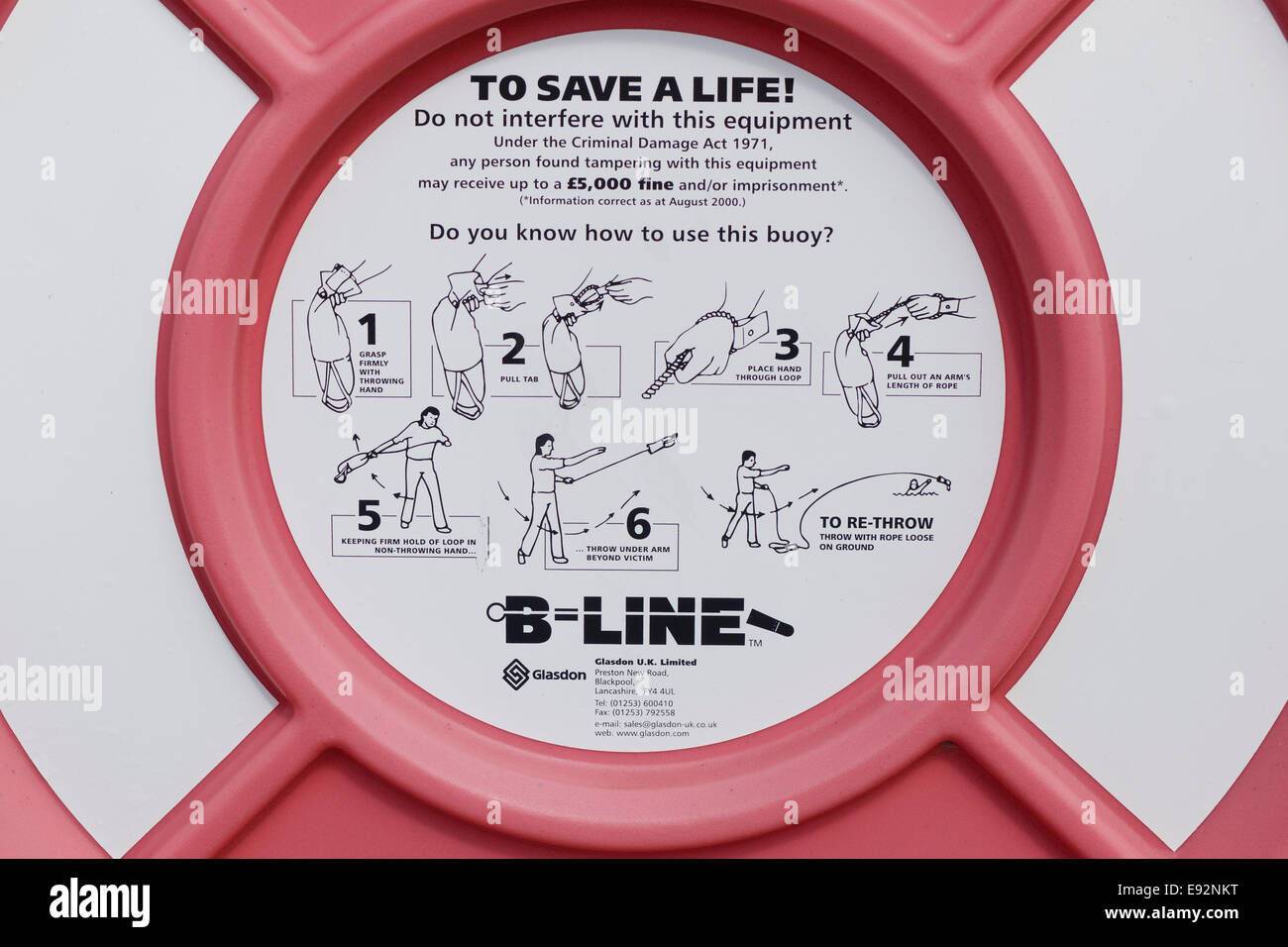 Perry life buoy hi-res stock photography and images - Alamy