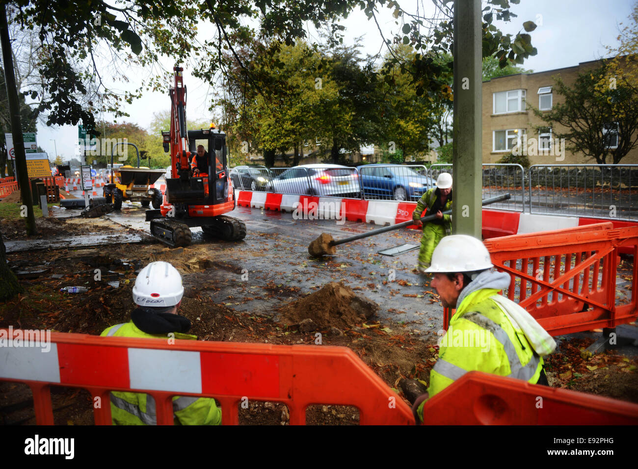 Job name: London Road Oxfordshire County Council starts major roadworks ...