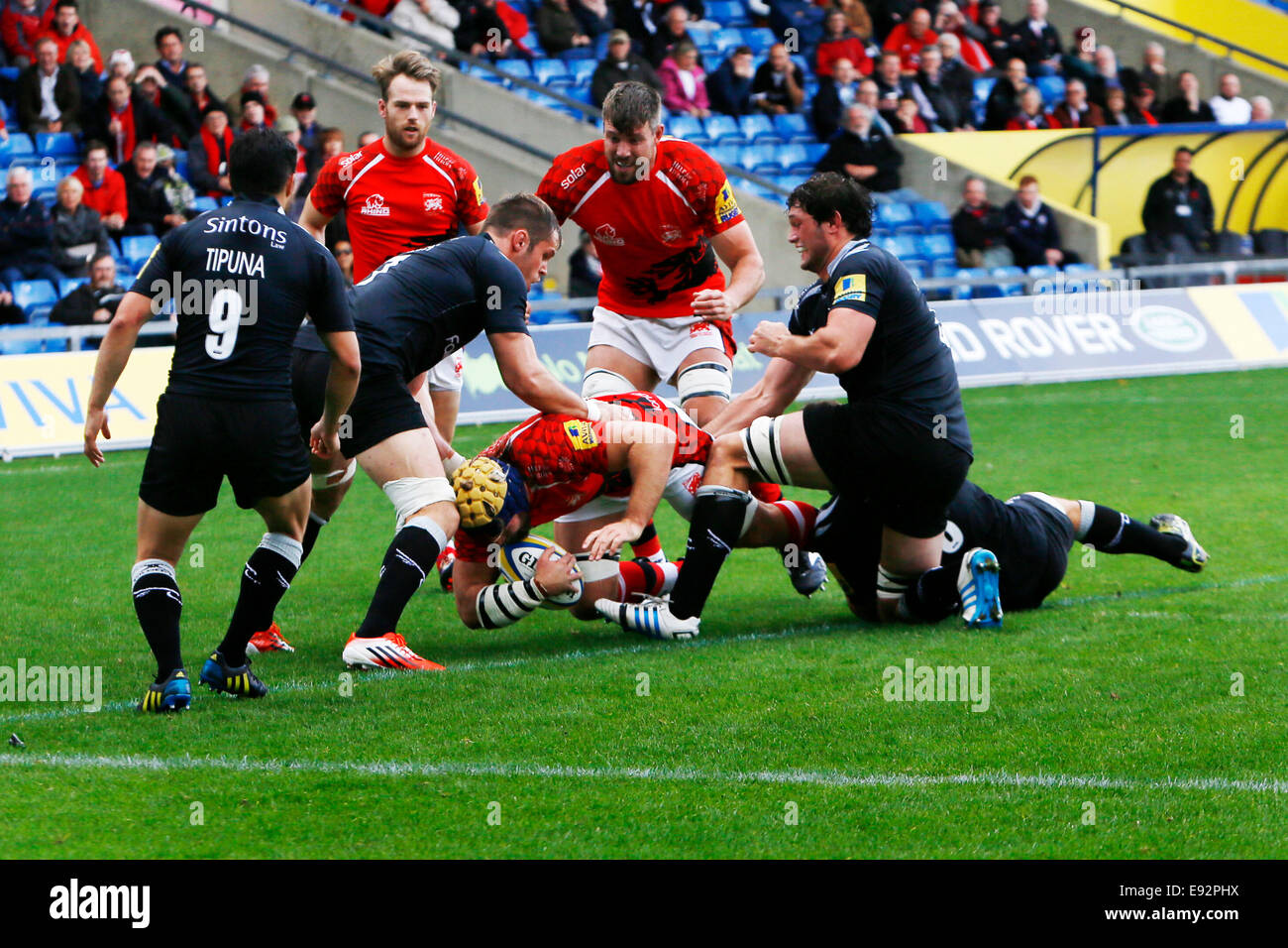Kassam Stadium Job name: rugby Notes: Aviva Premiership: London Welsh ...