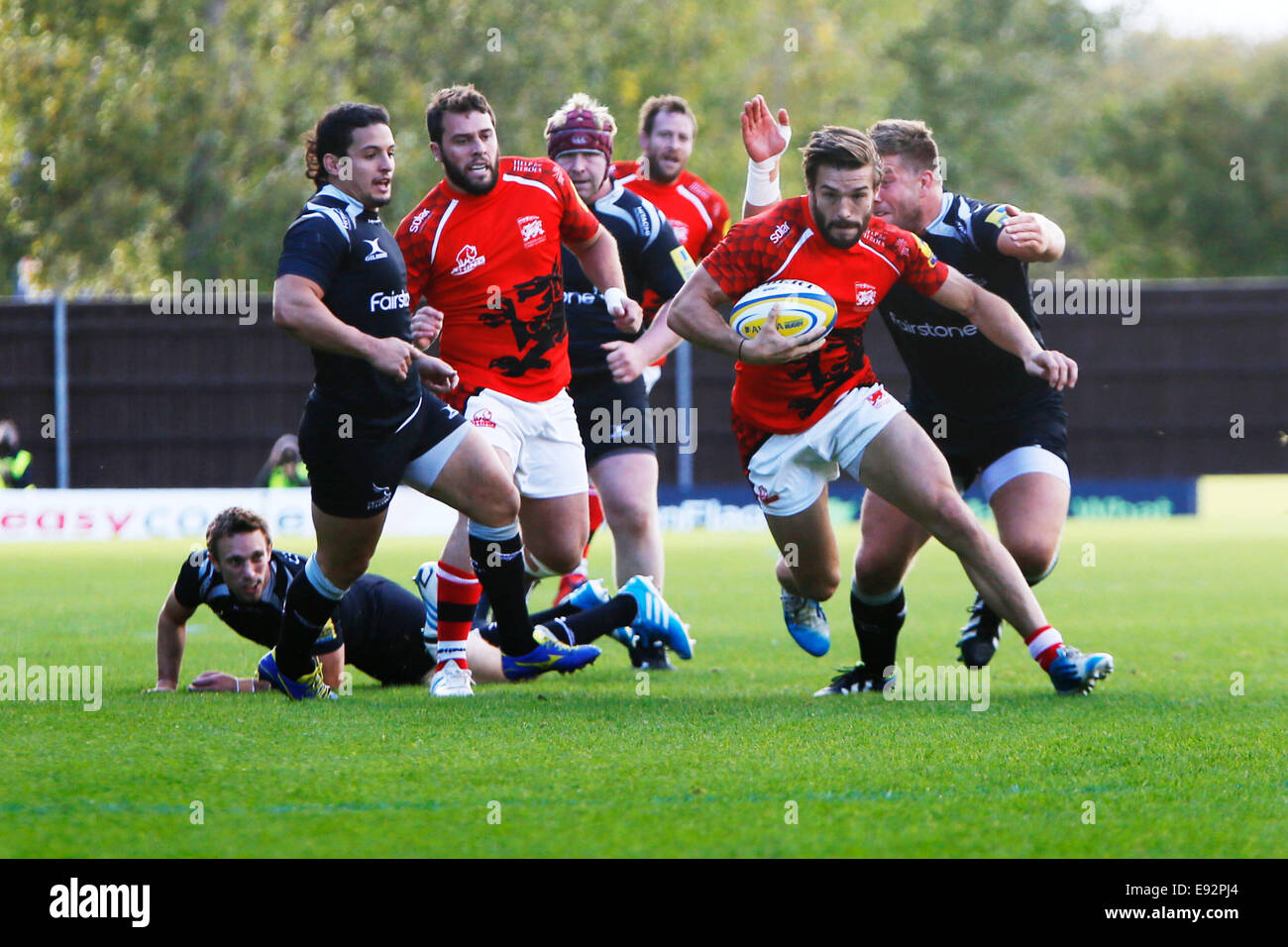 Kassam Stadium Job name: rugby Notes: Aviva Premiership: London Welsh ...