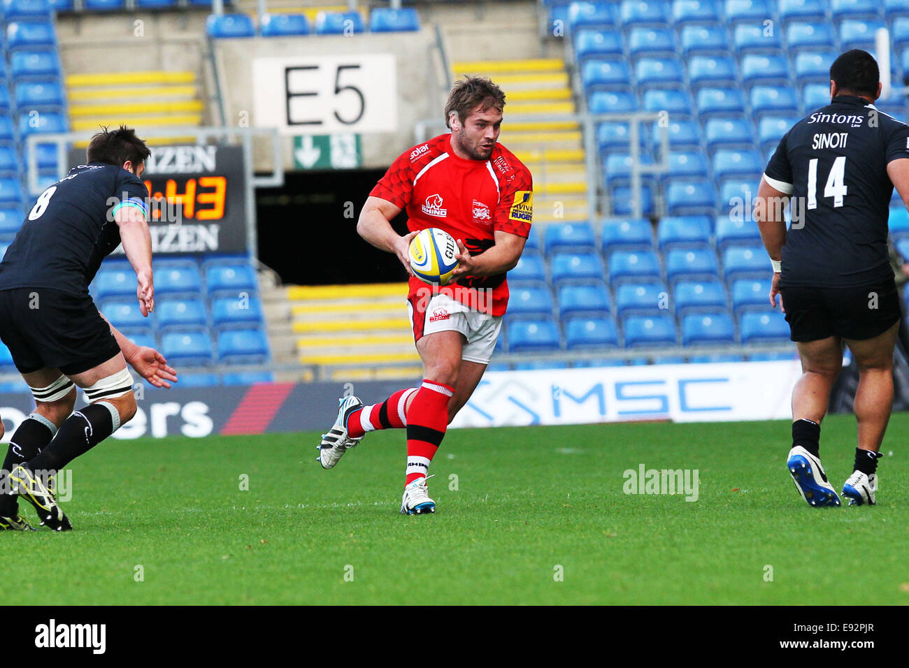 Kassam Stadium Job name: rugby Notes: Aviva Premiership: London Welsh ...