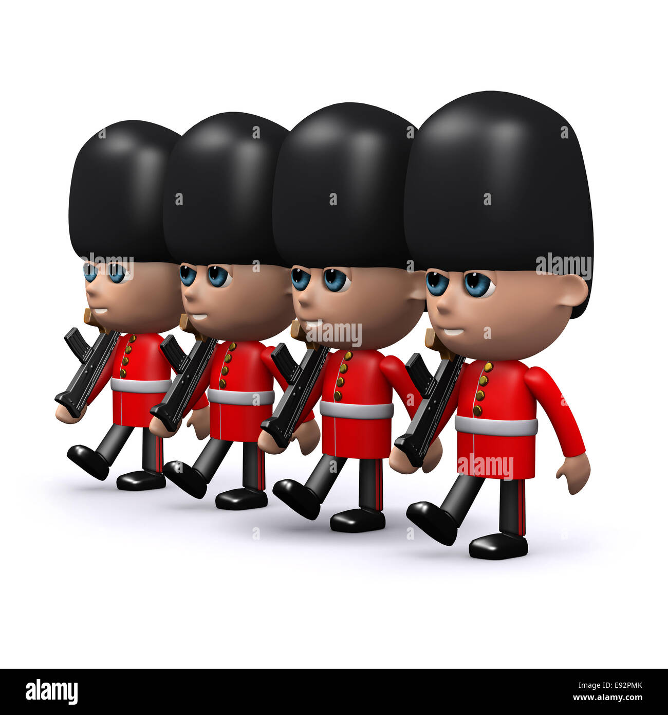 Buckingham Palace Guard Cartoon
