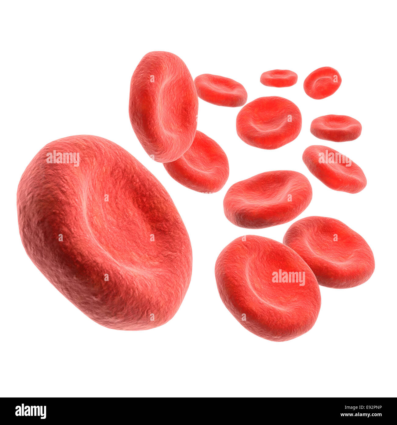 3d render of a blood cells Stock Photo - Alamy