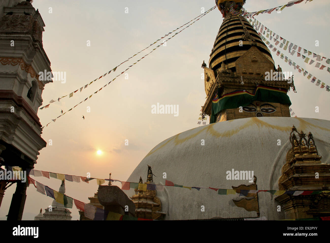 Sunset kathmandu hi-res stock photography and images - Alamy