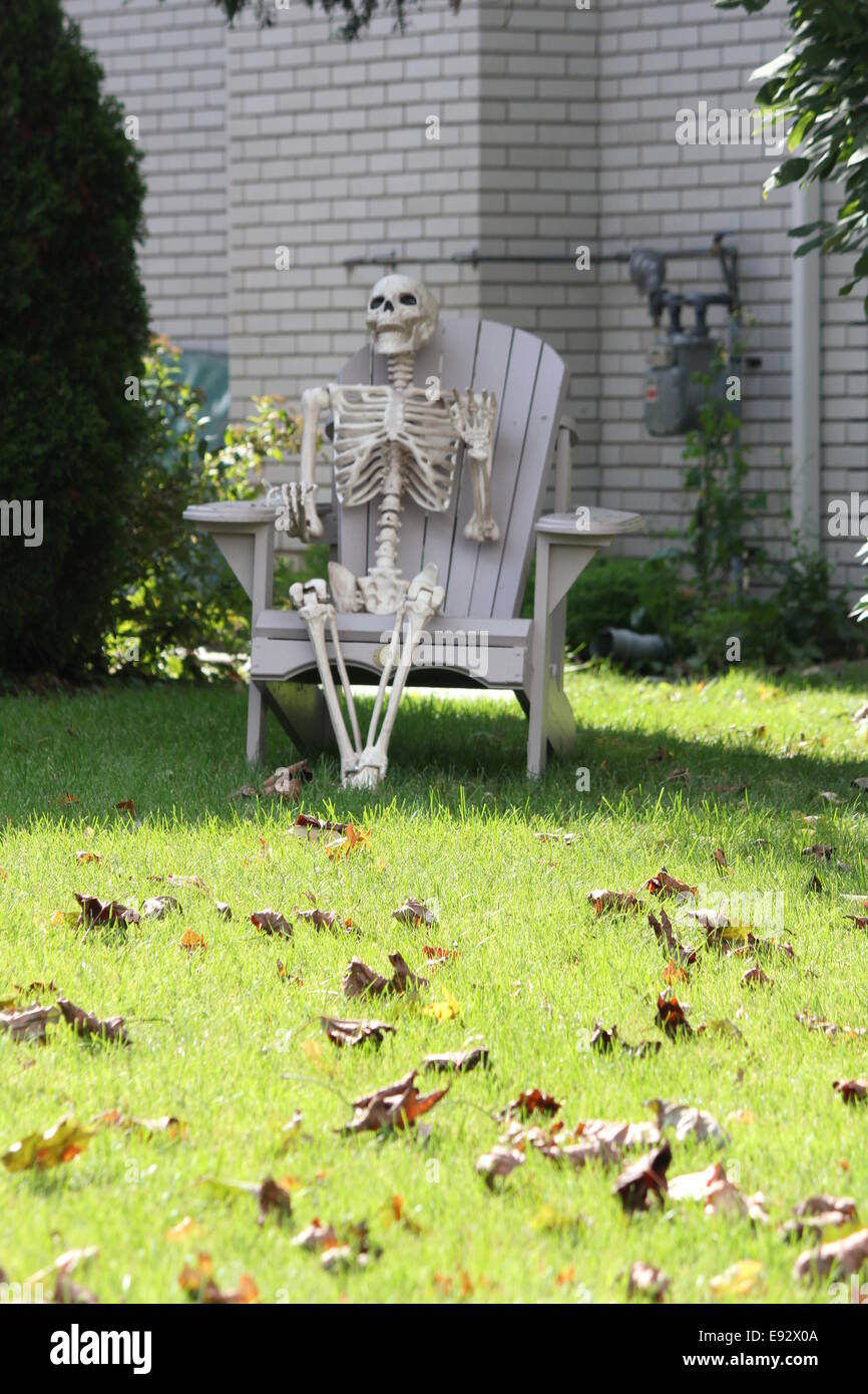 Skeleton Sitting Chair High Resolution Stock Photography and Images - Alamy