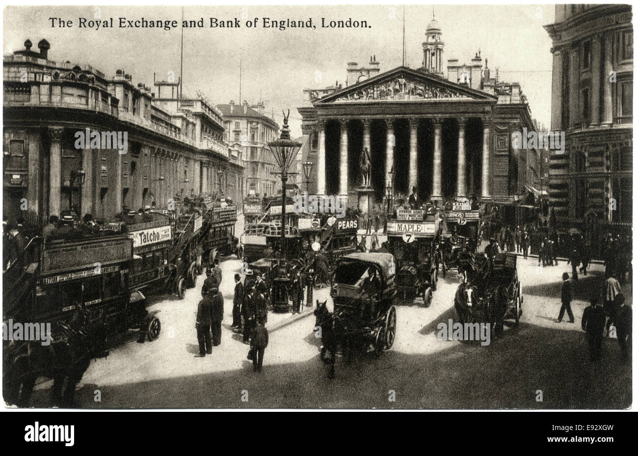 1900s london street hi-res stock photography and images - Alamy