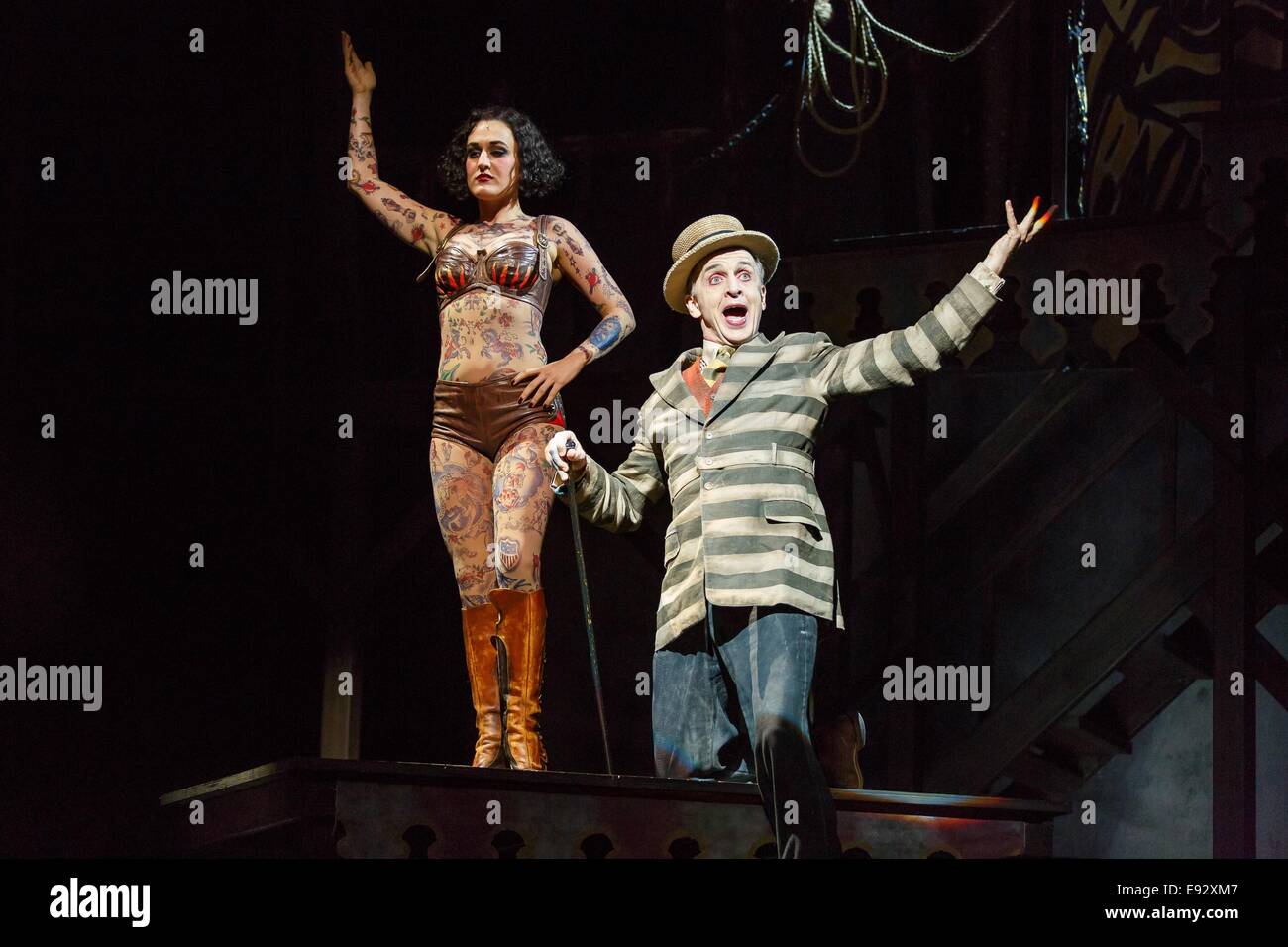 New York, NY, USA. 17th Oct, 2014. Hannah Shankman, Robert Joy in ...