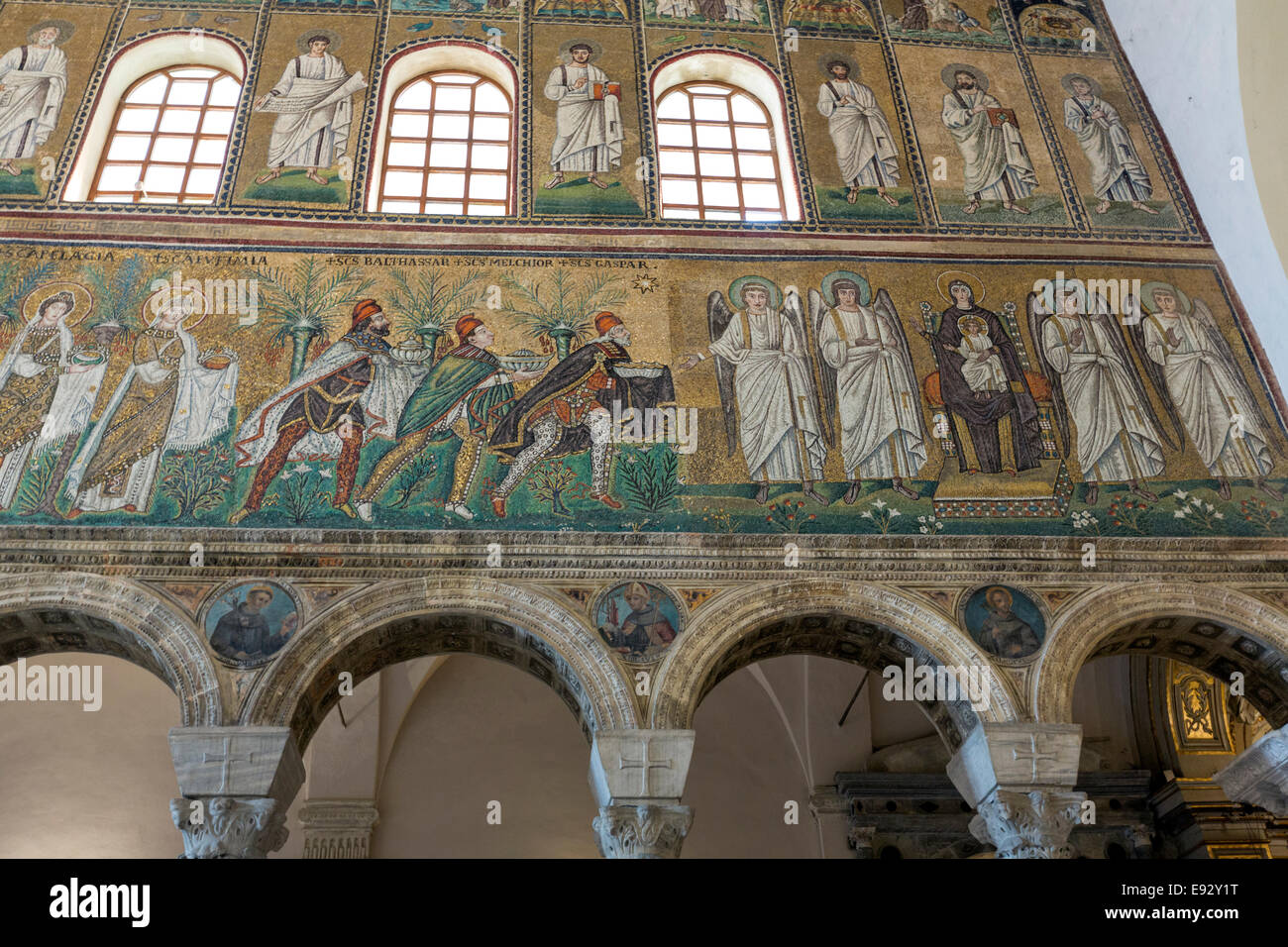 Byzantine columns and mosaics High Resolution Stock Photography and ...