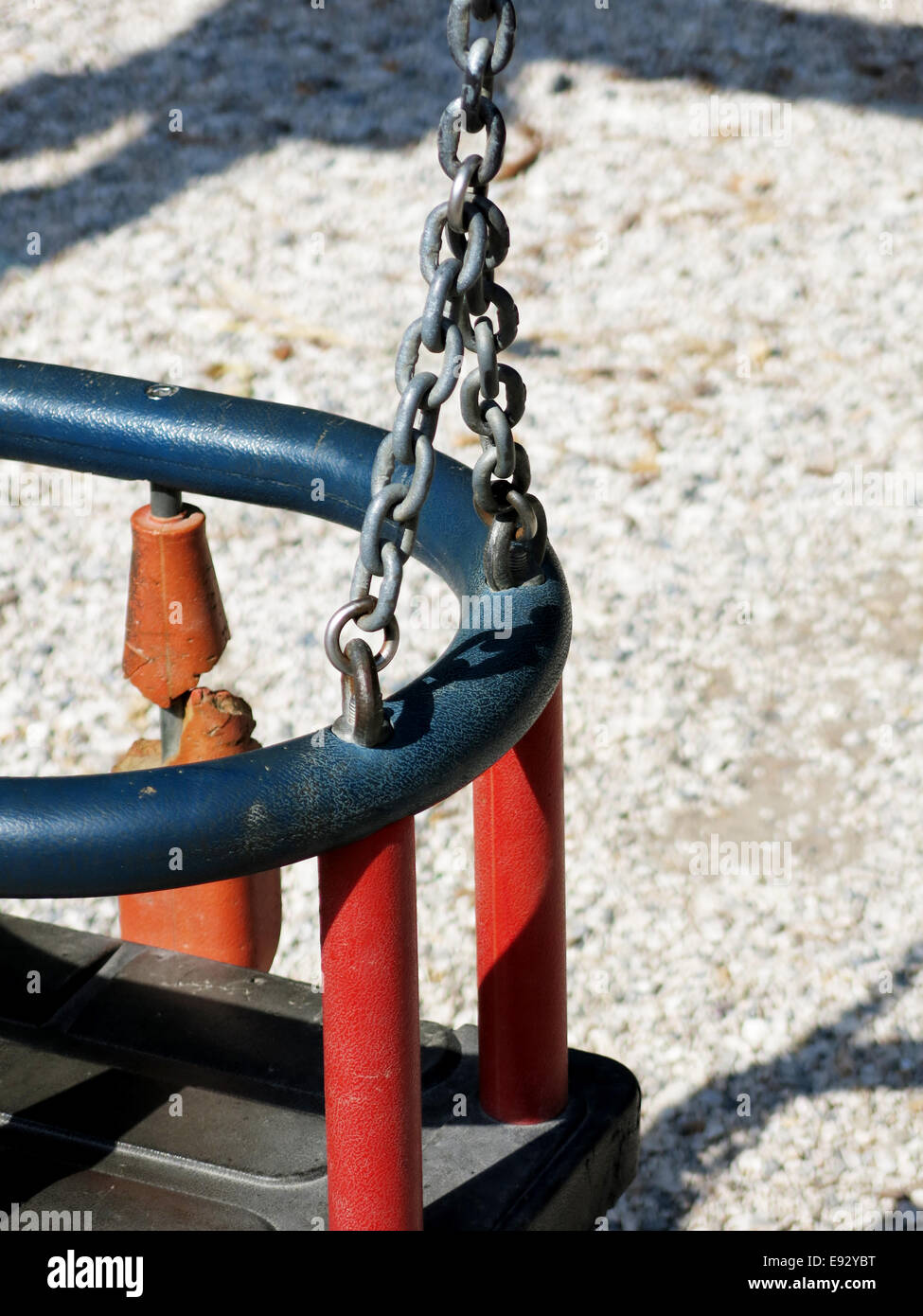 Shadow child on swing hi-res stock photography and images - Alamy