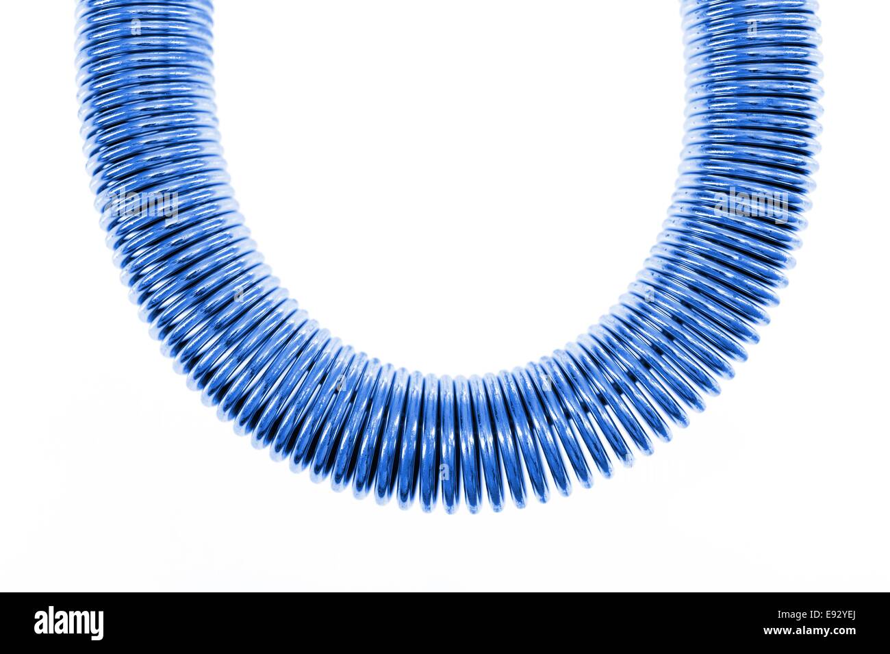 A close up shot of a coil spring Stock Photo - Alamy