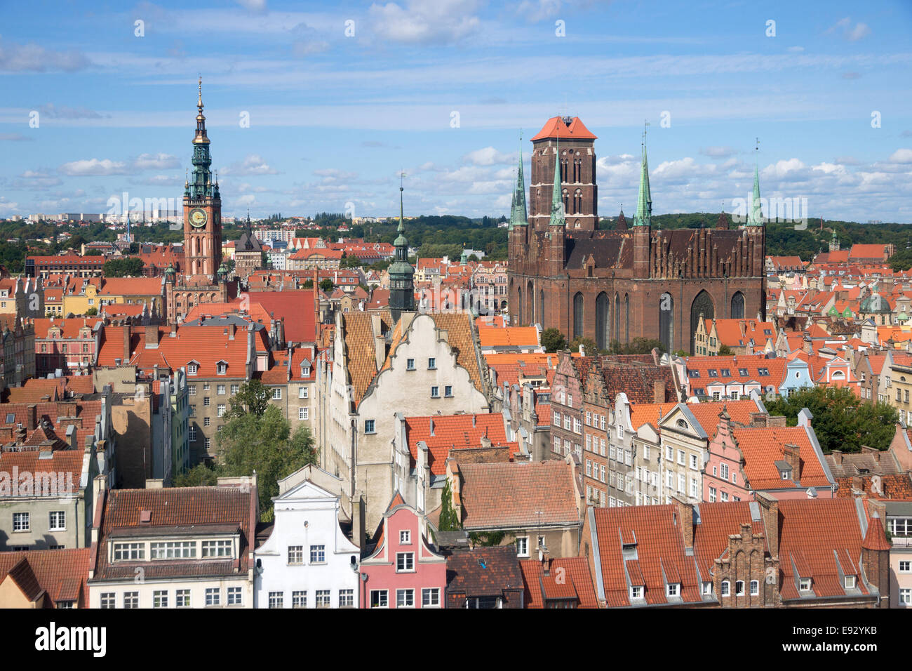 Gdansk aerial hi-res stock photography and images - Alamy