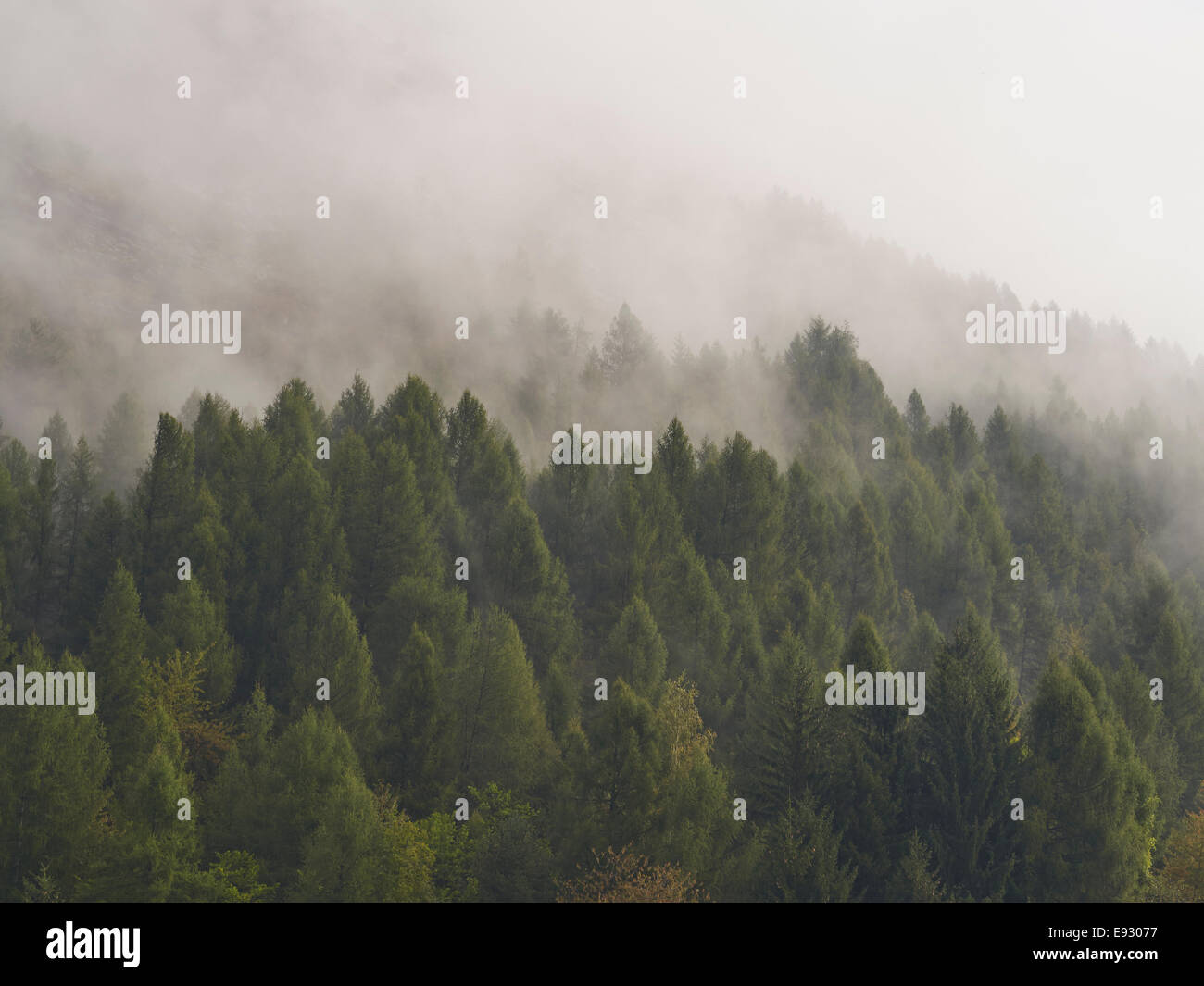 Clearing Storm, Italian Alps near Cuneo Stock Photo - Alamy