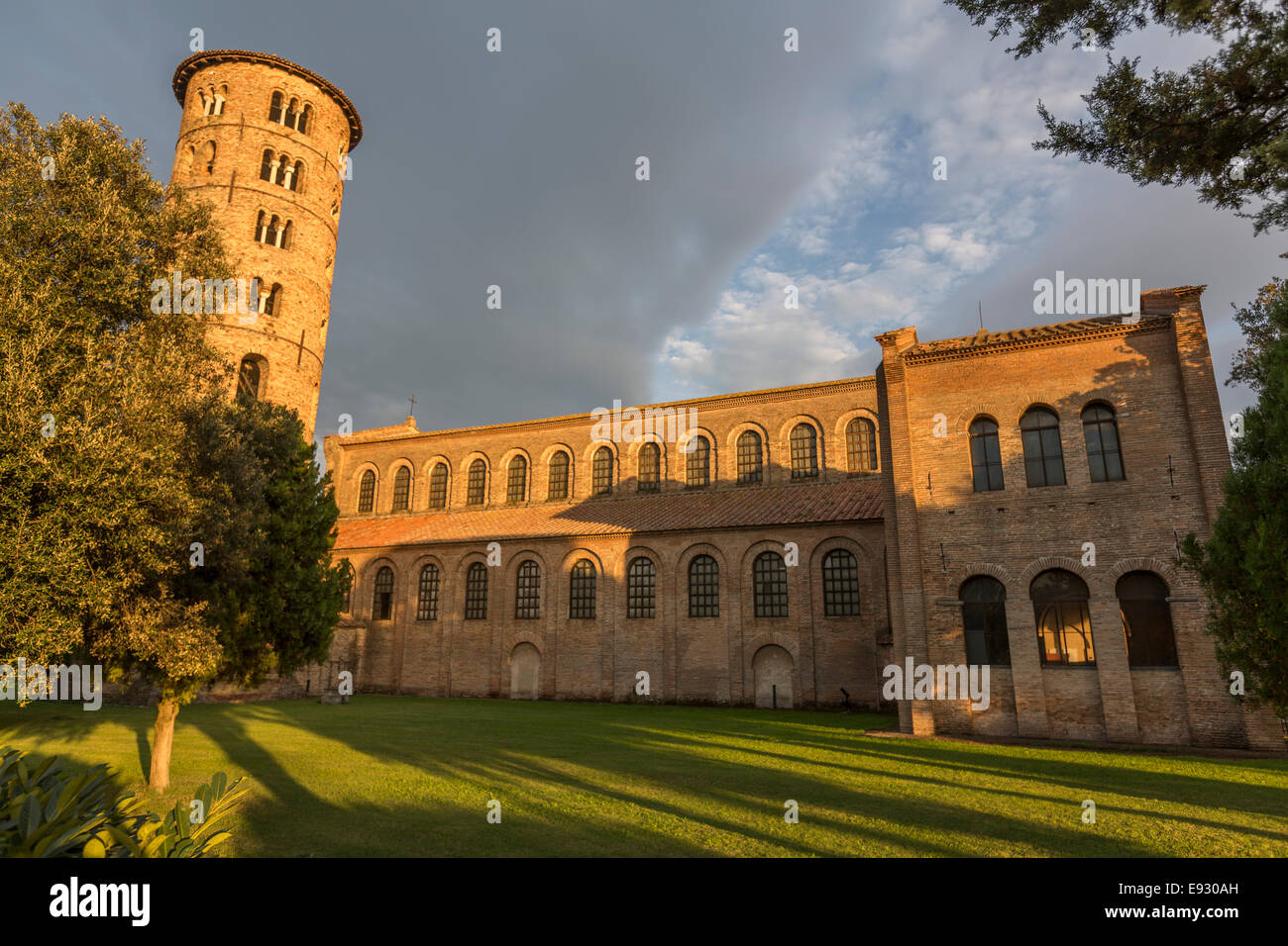 Basilica Sant Apollinare at sunset Stock Photo - Alamy