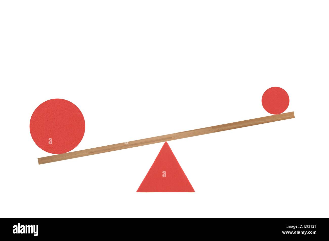 An abstract image of a set of balance scales Stock Photo - Alamy