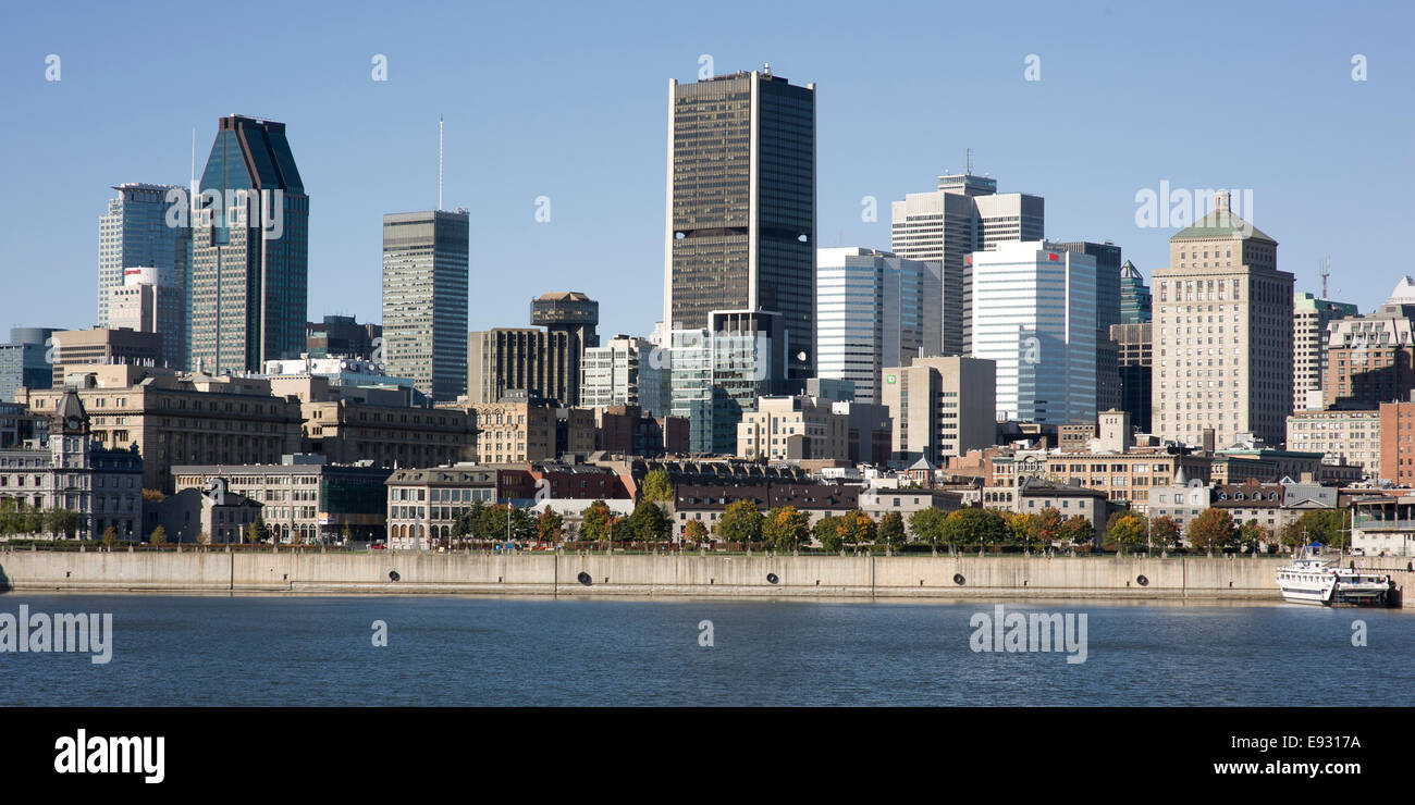 Montreal canada skyline hi-res stock photography and images - Alamy