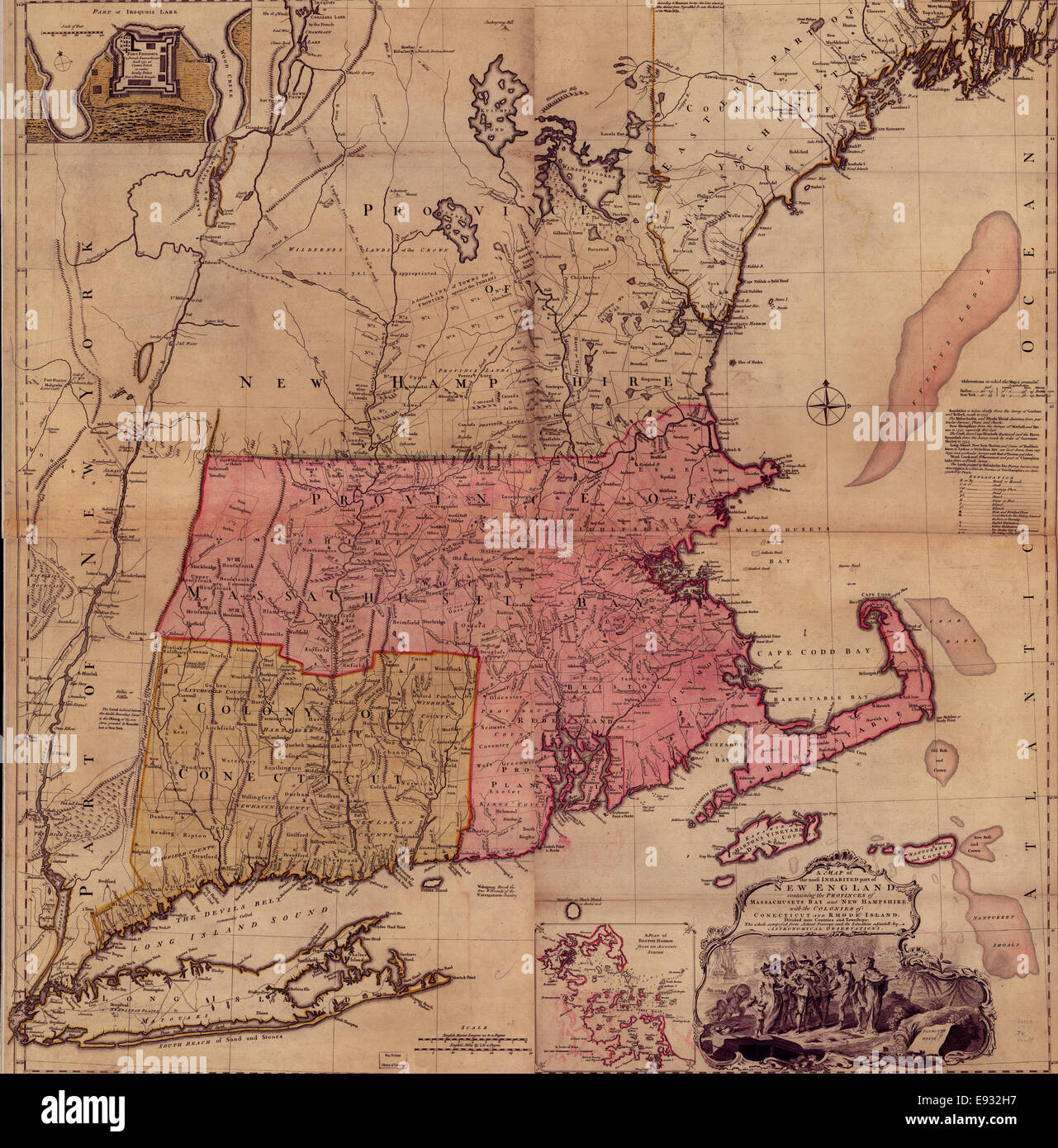 New england colonies hi-res stock photography and images - Alamy