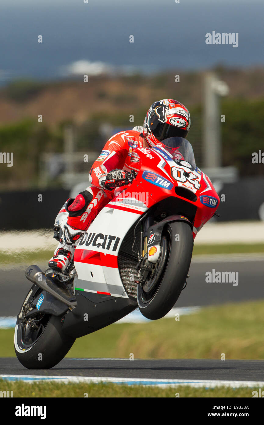 Valentino Rossi Wheelie Ducati